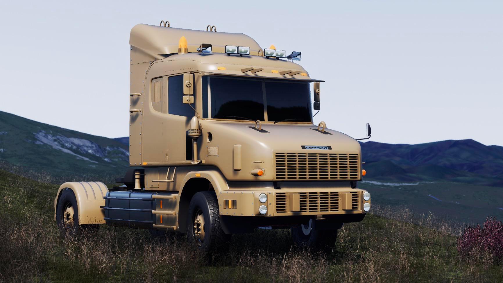 1992 Serpent M1040 Heavy Equipment Carrier | Scrolller