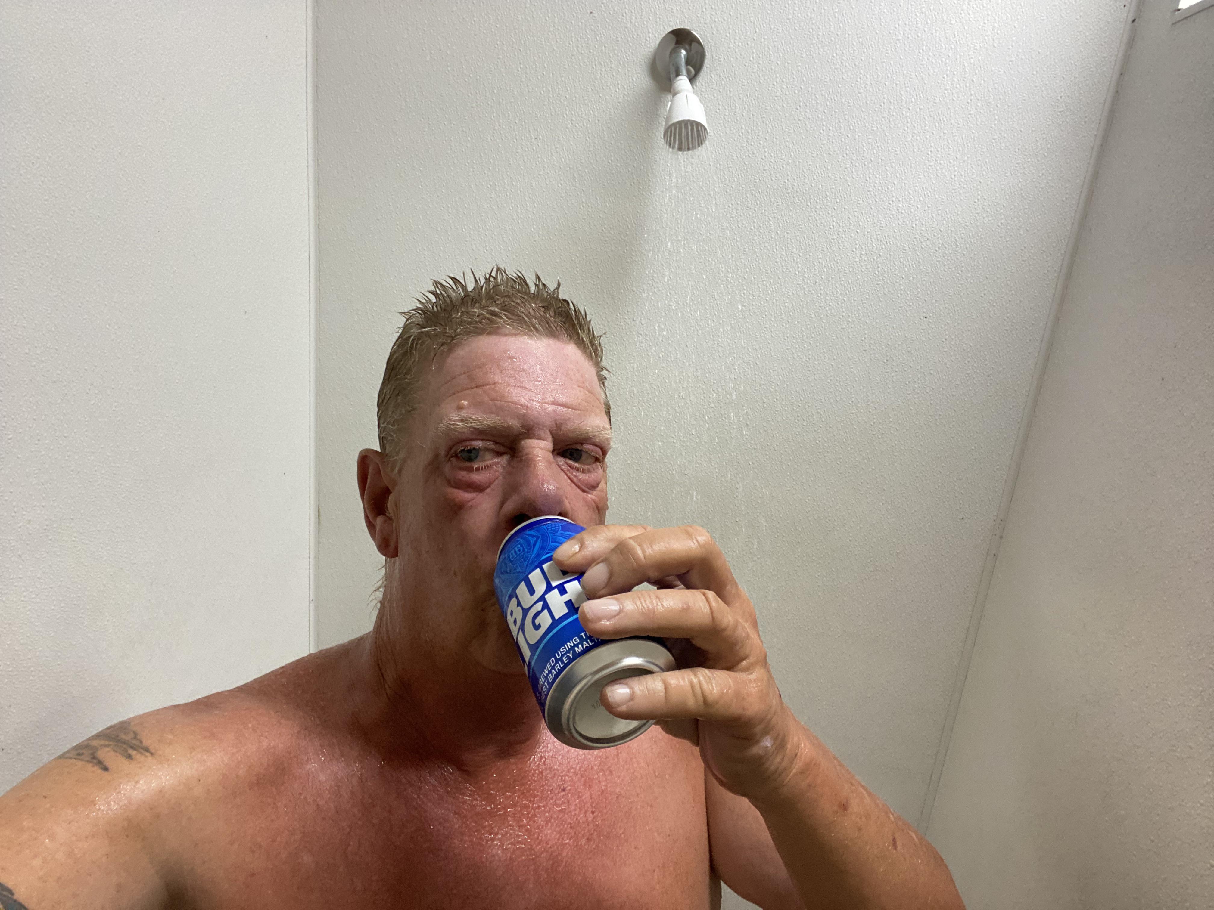 1st shower beer | Scrolller