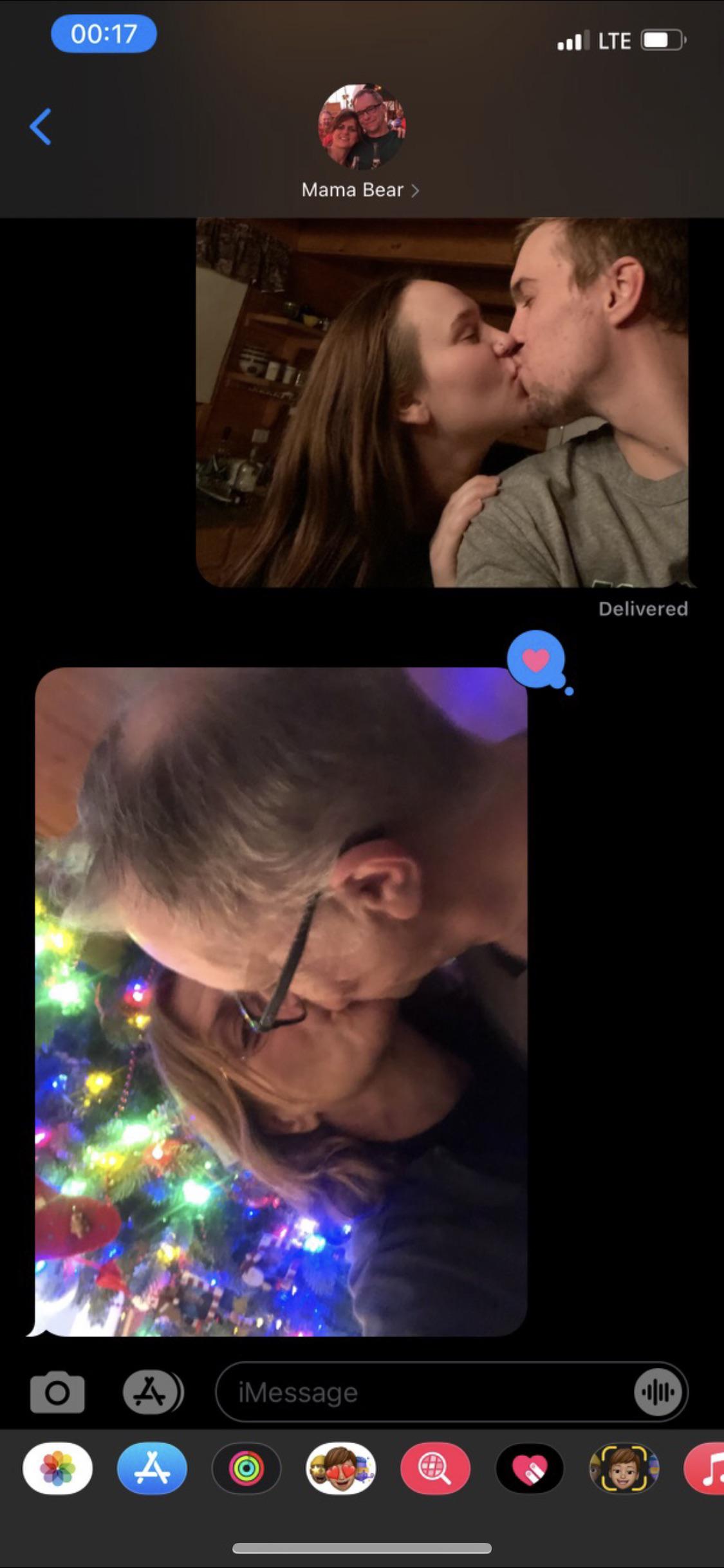 2 generations of New Years kisses 💗 | Scrolller