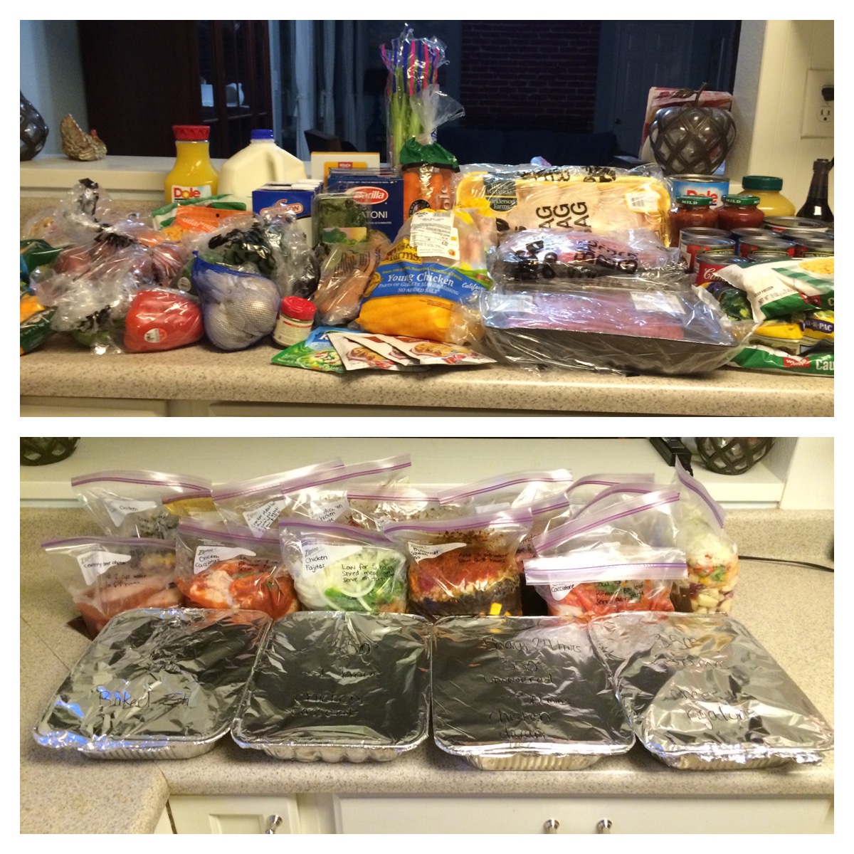 20 meals prepped in 6 hours. | Scrolller