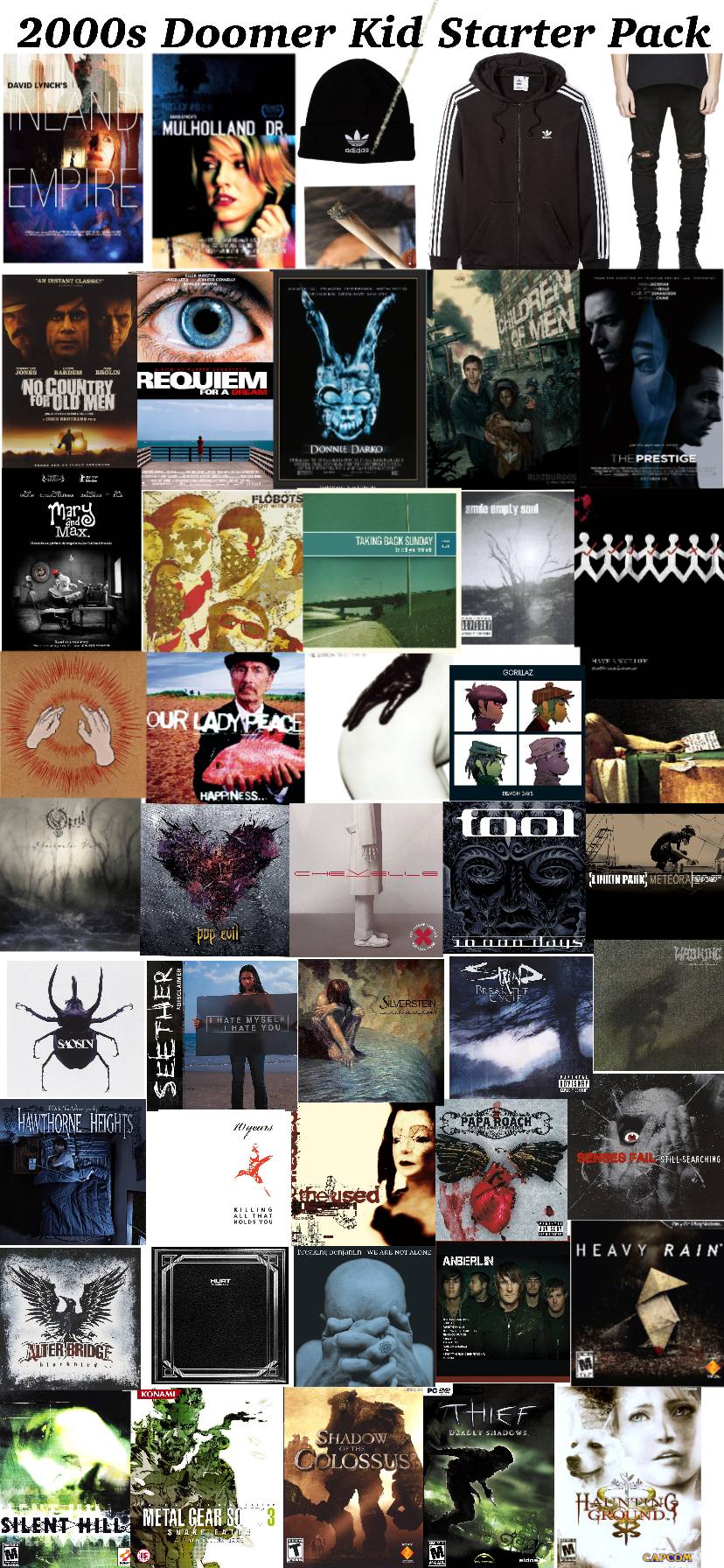 2000s Doomer Kid Starter Pack | Scrolller