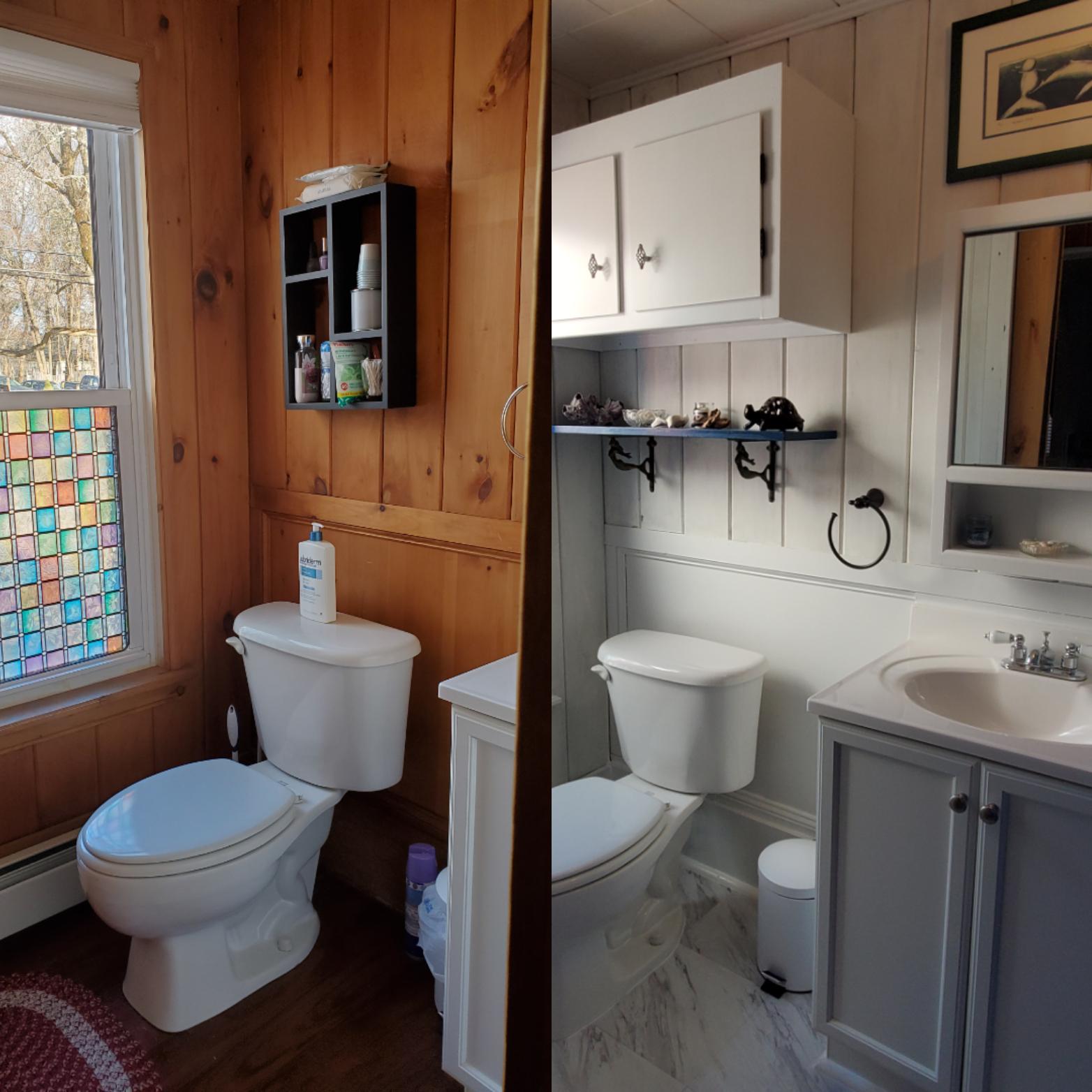 $26 bathroom makeover | Scrolller