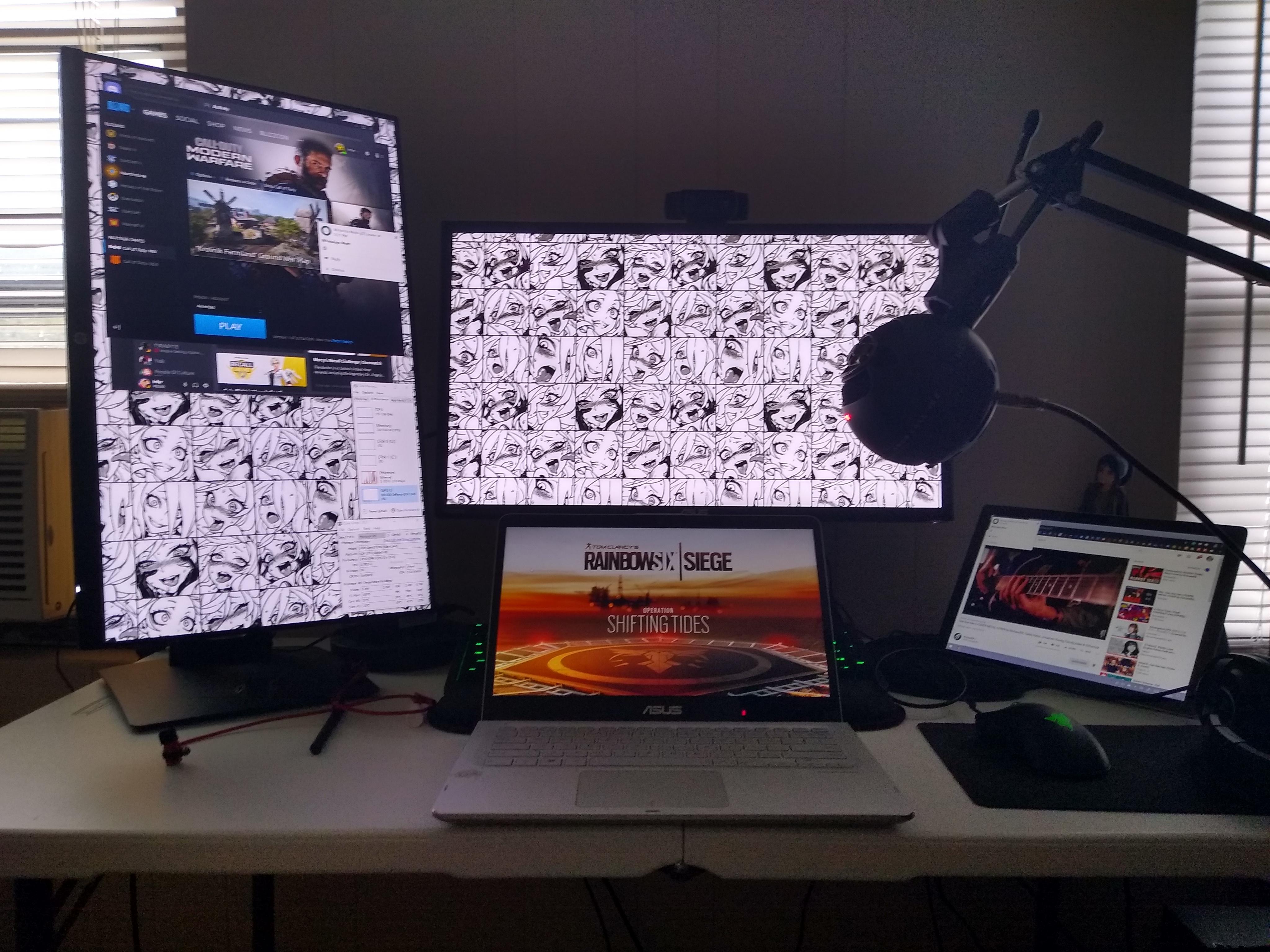 3 Computer Setup lol | Scrolller