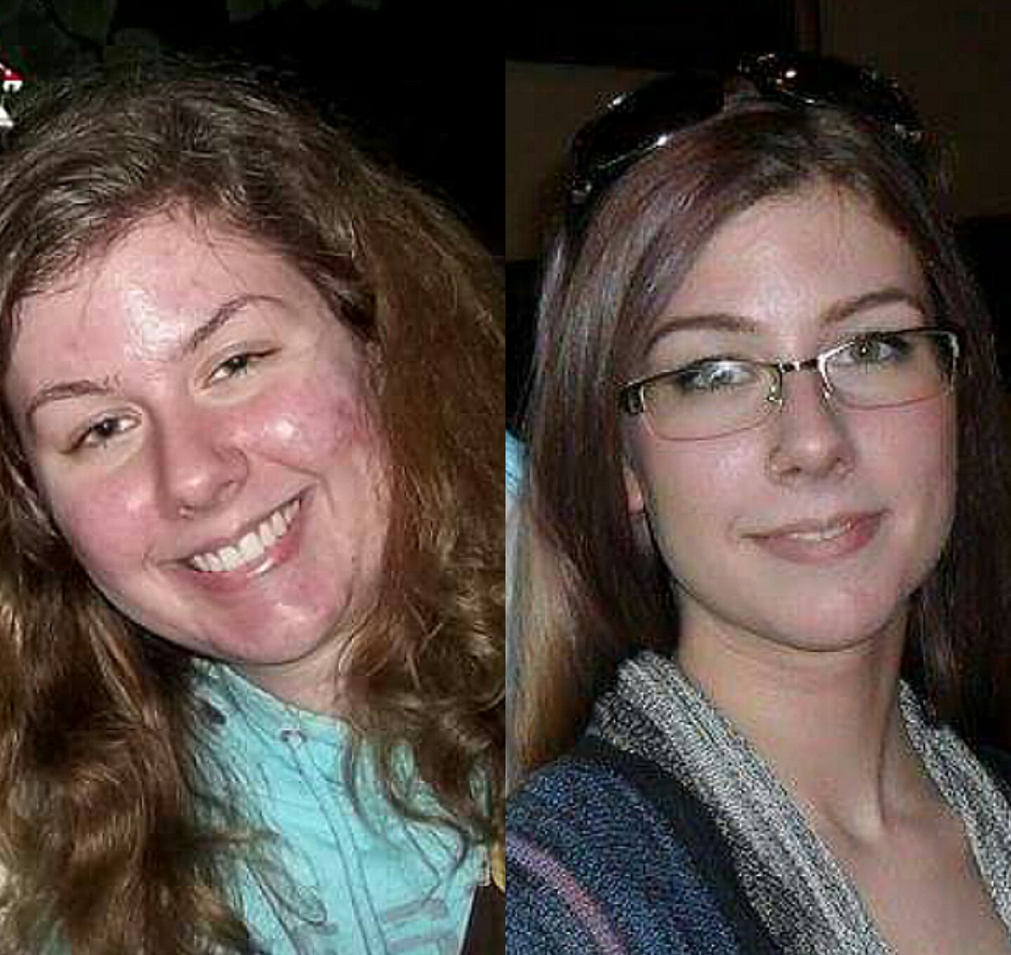 3 year difference, 30 lbs lighter. Thank u hormones for evening out. | Scrolller