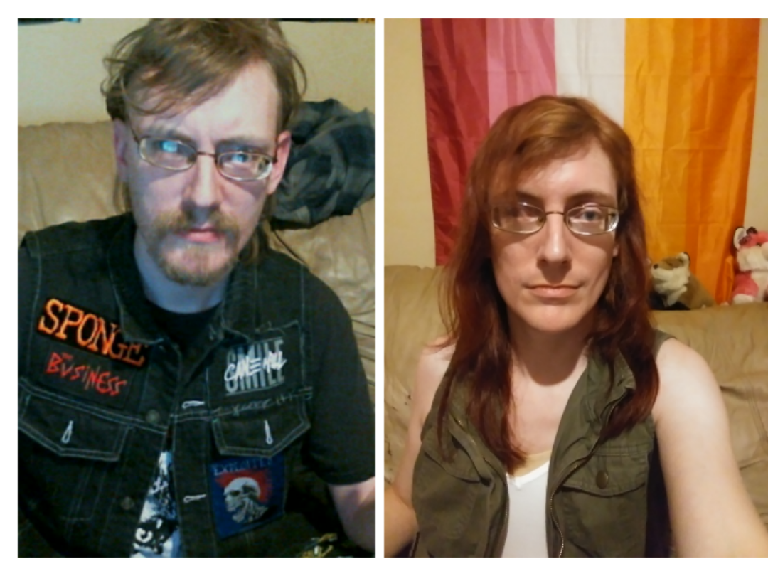 35 MTF. Two year difference. 5 months HRT. A million times happier. | Scrolller