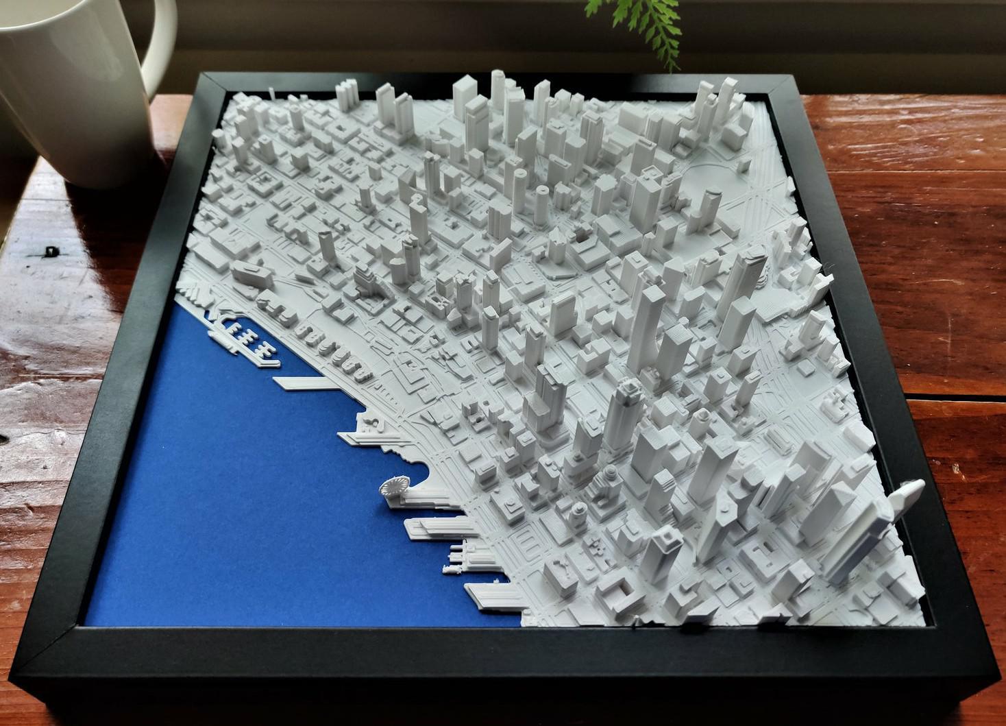 3D printed downtown Seattle! | Scrolller