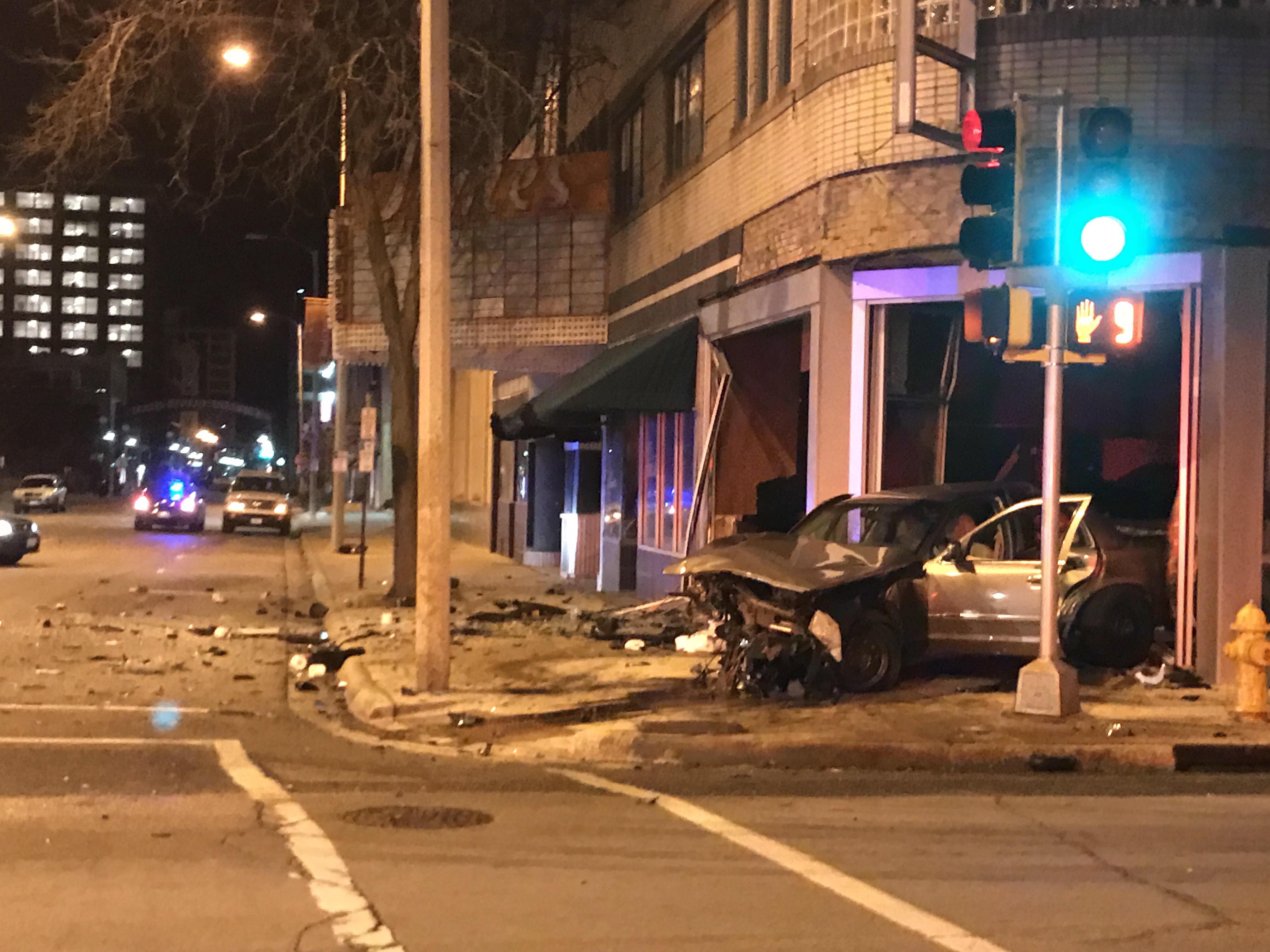 3rd car in 20 months that I've seen crash into this building. | Scrolller