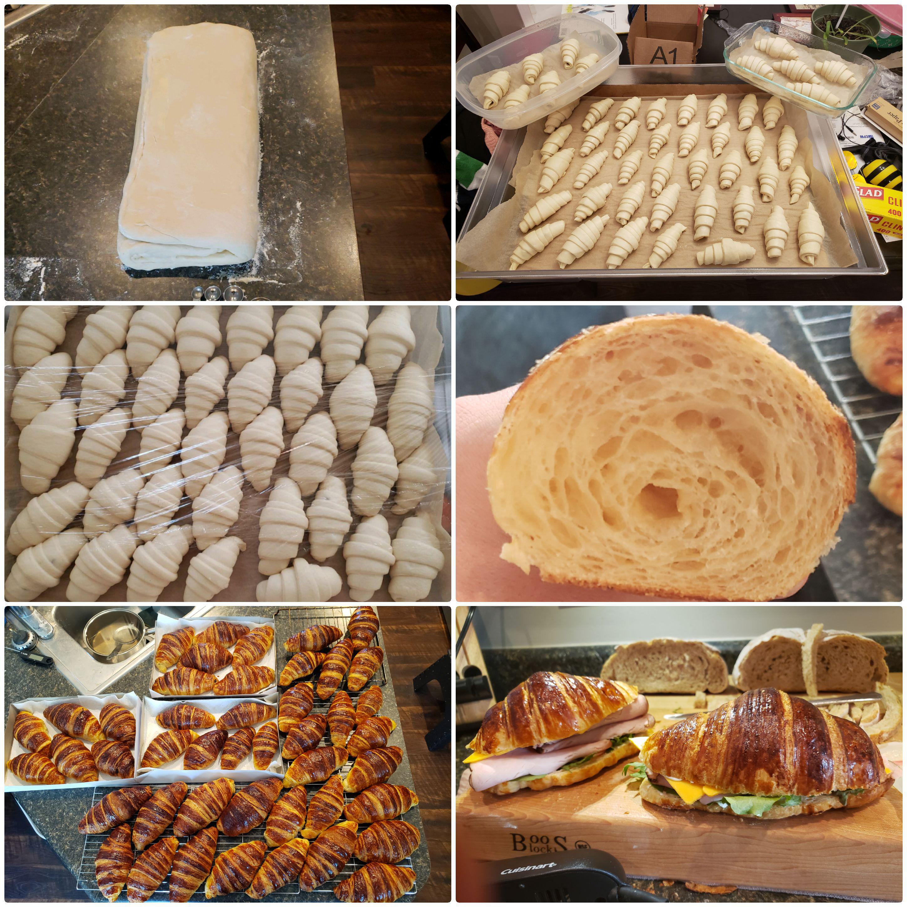 4 day sourdough croissants | Scrolller