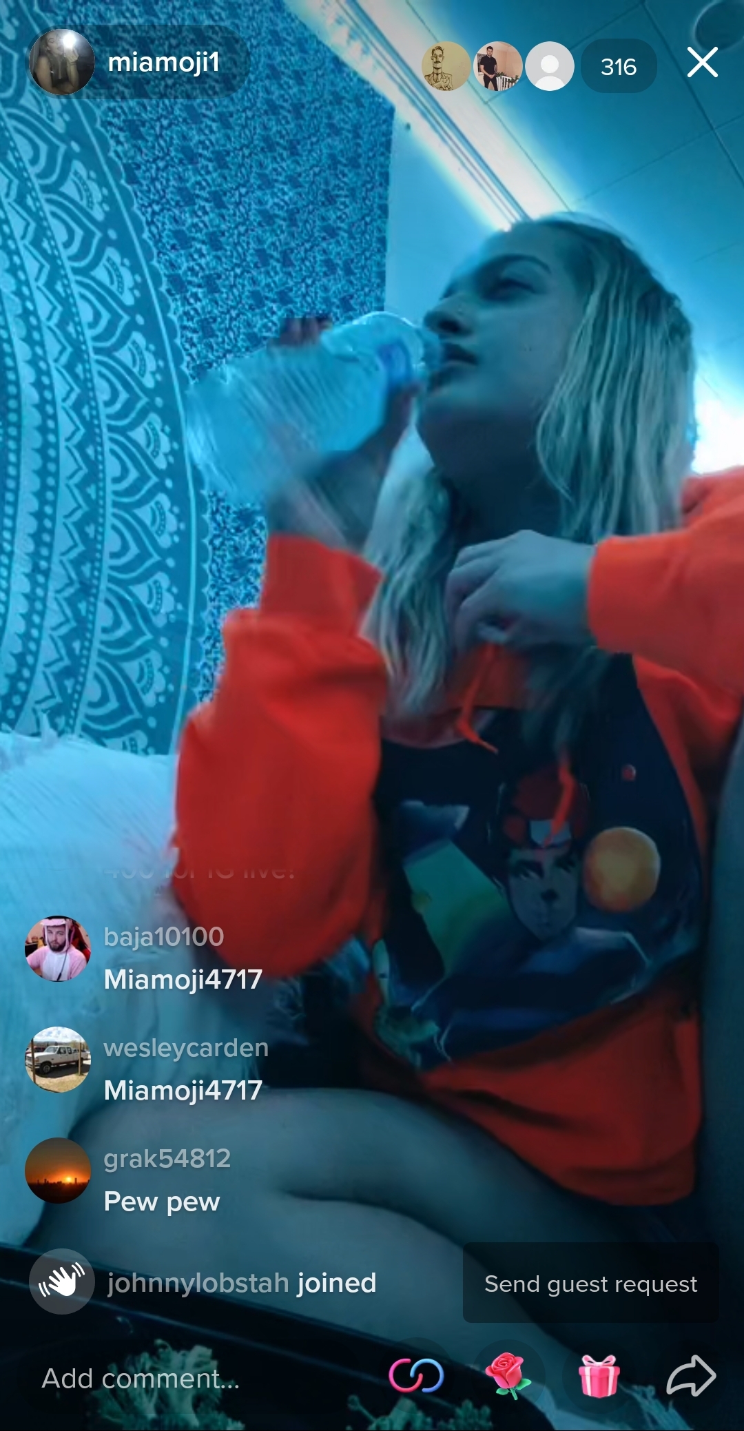 450 viewers for an Instagram live | Scrolller