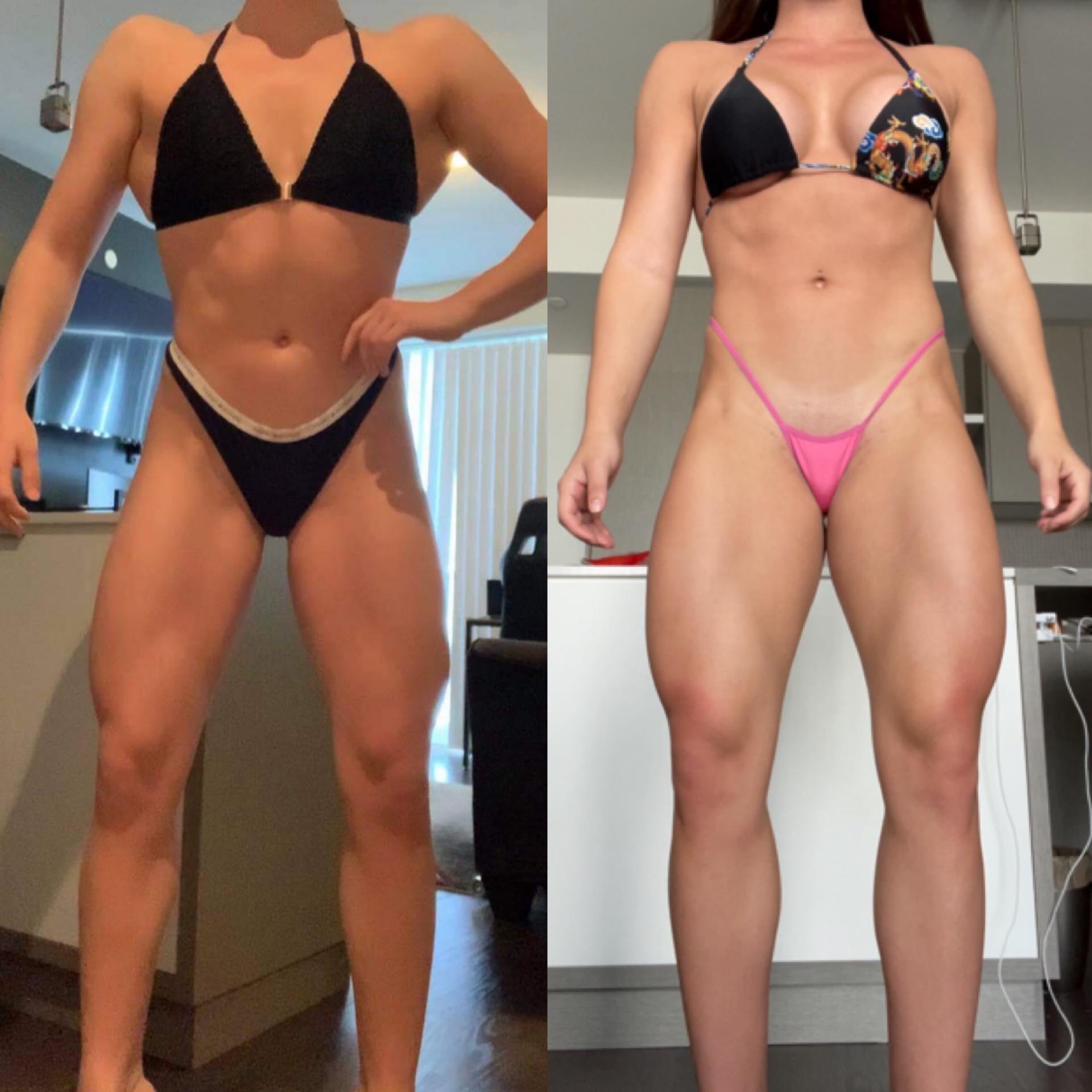 6 month transformation bikini -> wellness | Scrolller