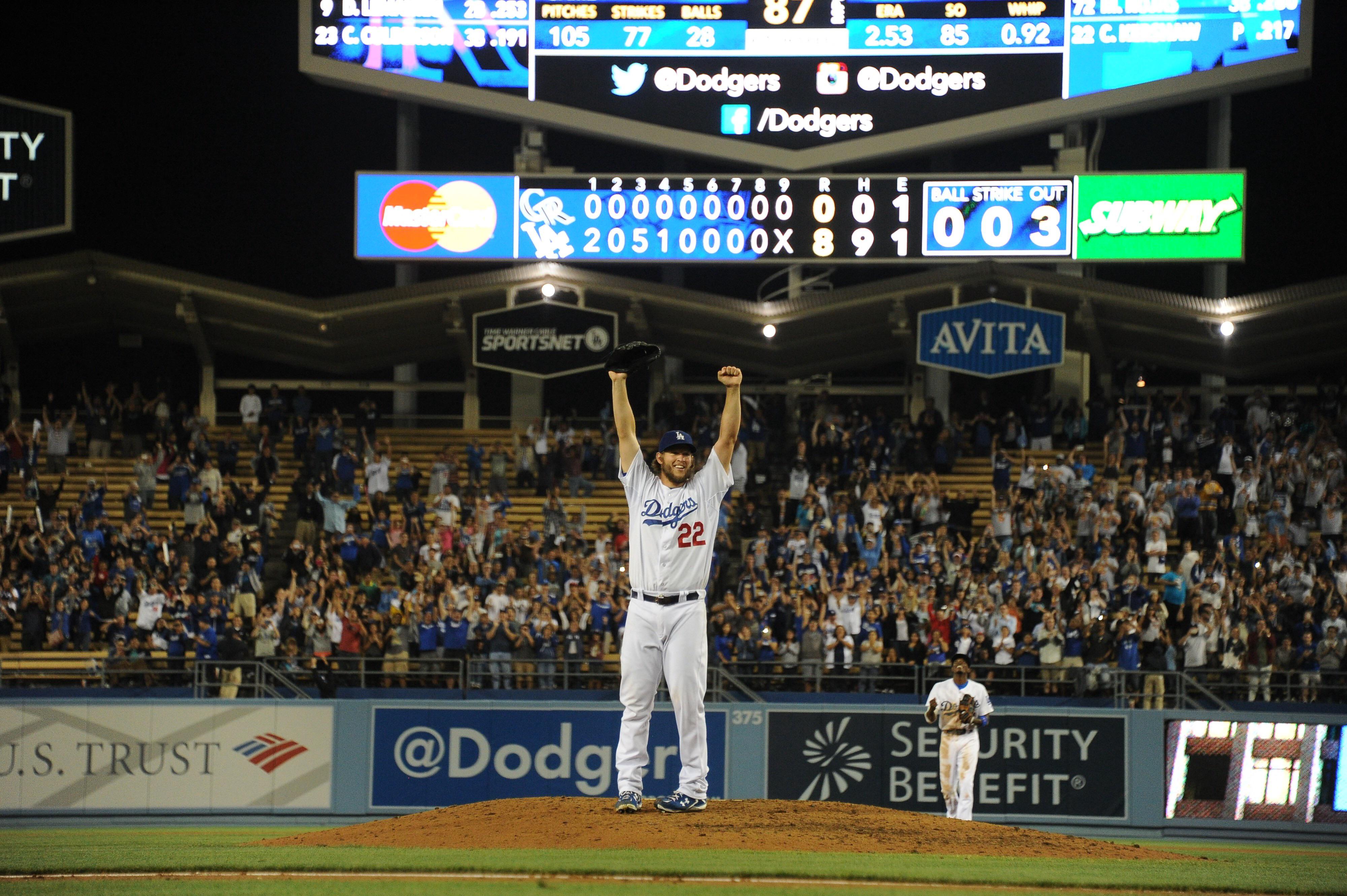 6 years ago today Clayton Kershaw pitched a no-hitter against the Colorado Rockies. | Scrolller