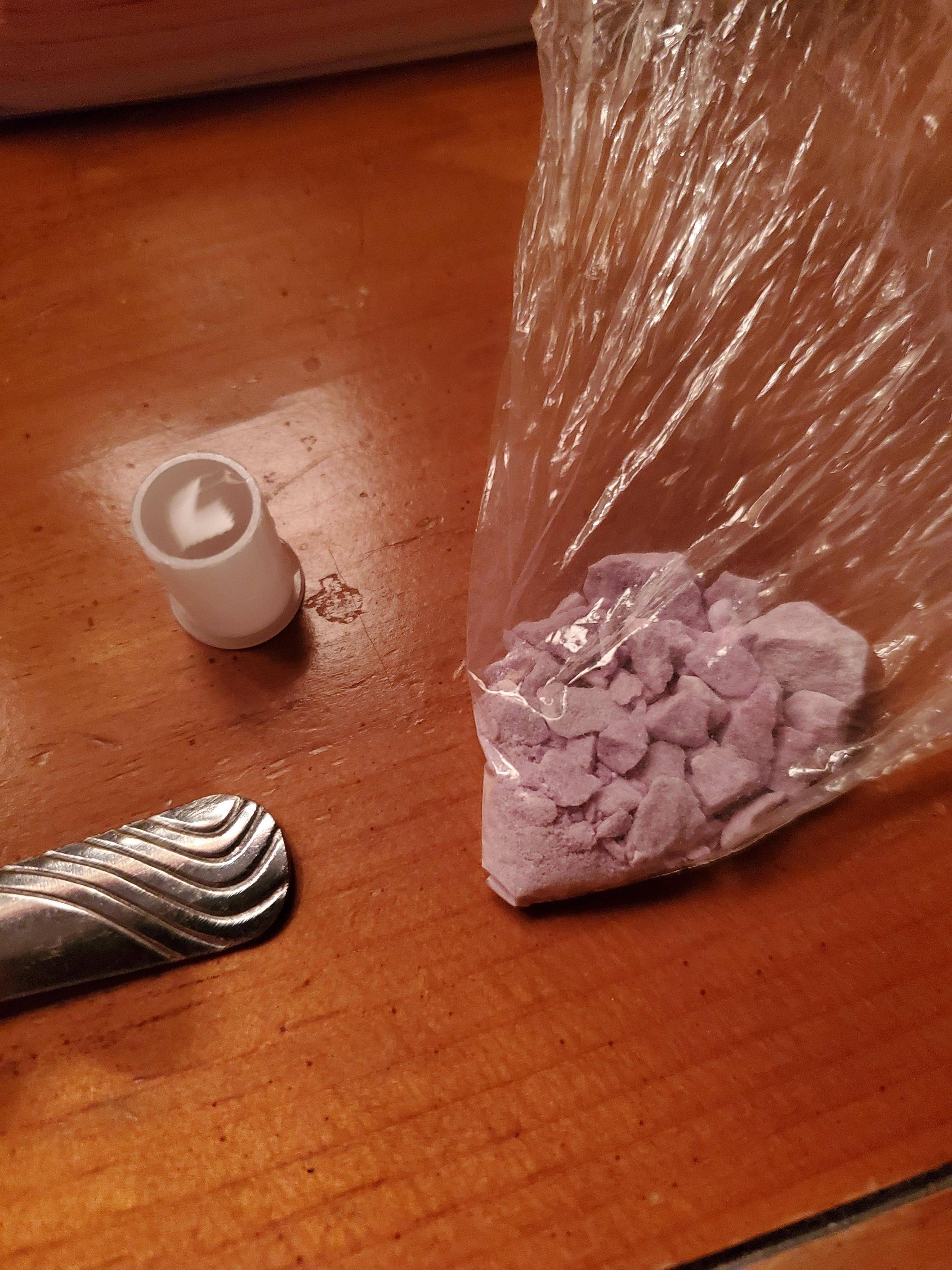 7 g's of some purple candy | Scrolller