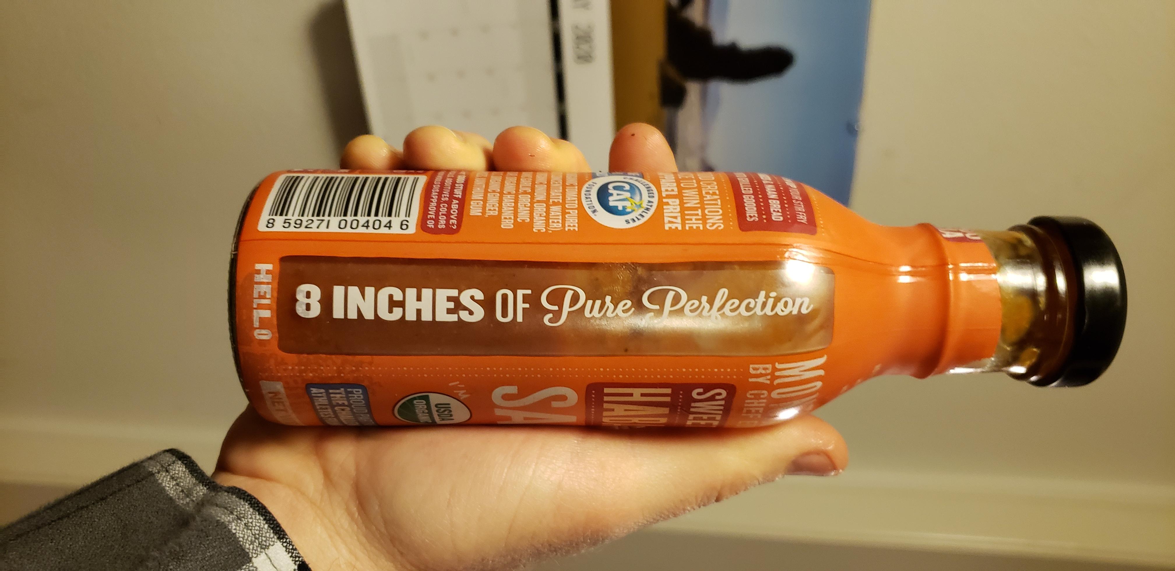 8 inches for the win. | Scrolller