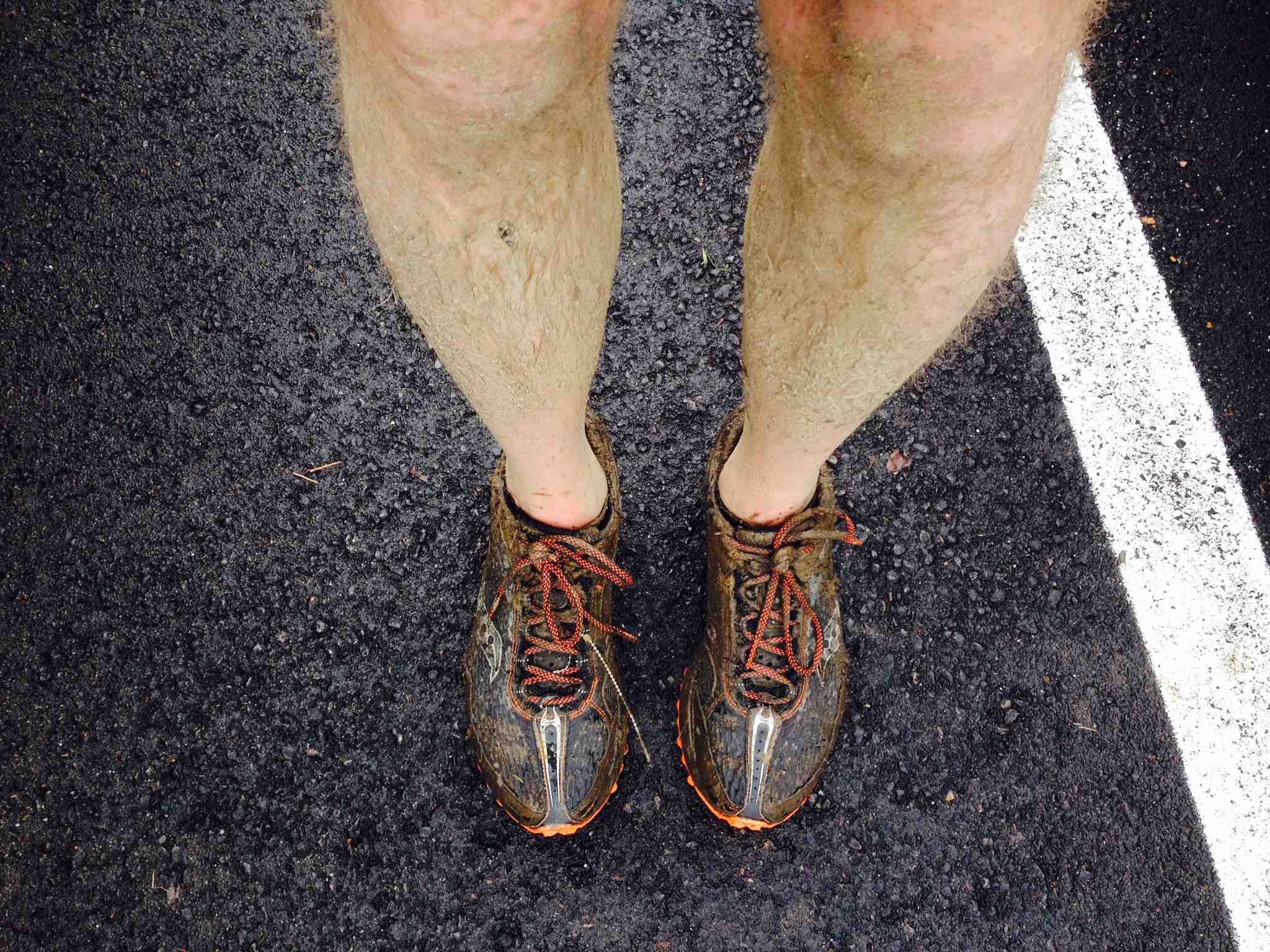 8 mile muddy trail race today. | Scrolller