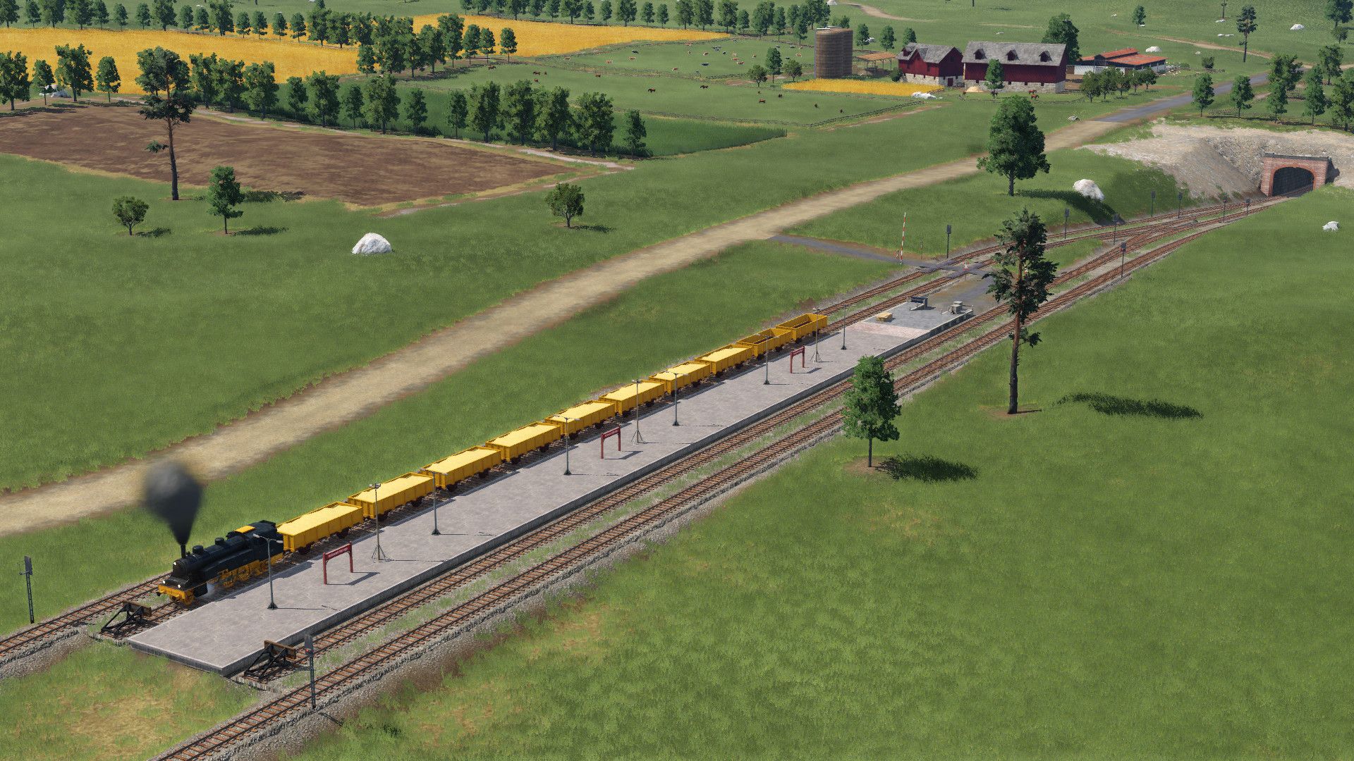 A compact cargo station for my farm! | Scrolller