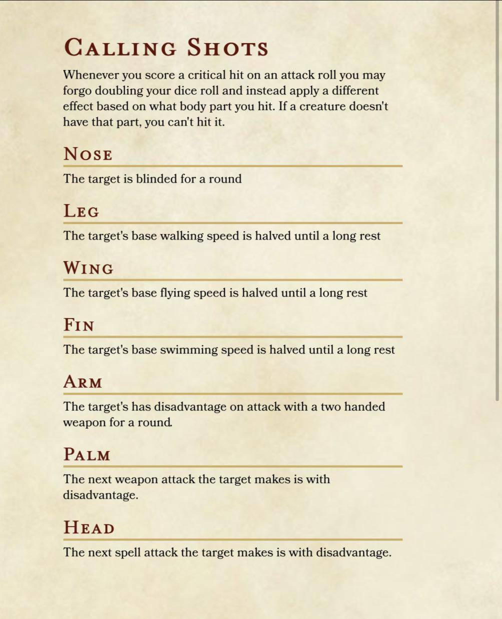 A Fun Rule For Hitting Different Body Parts! | Scrolller