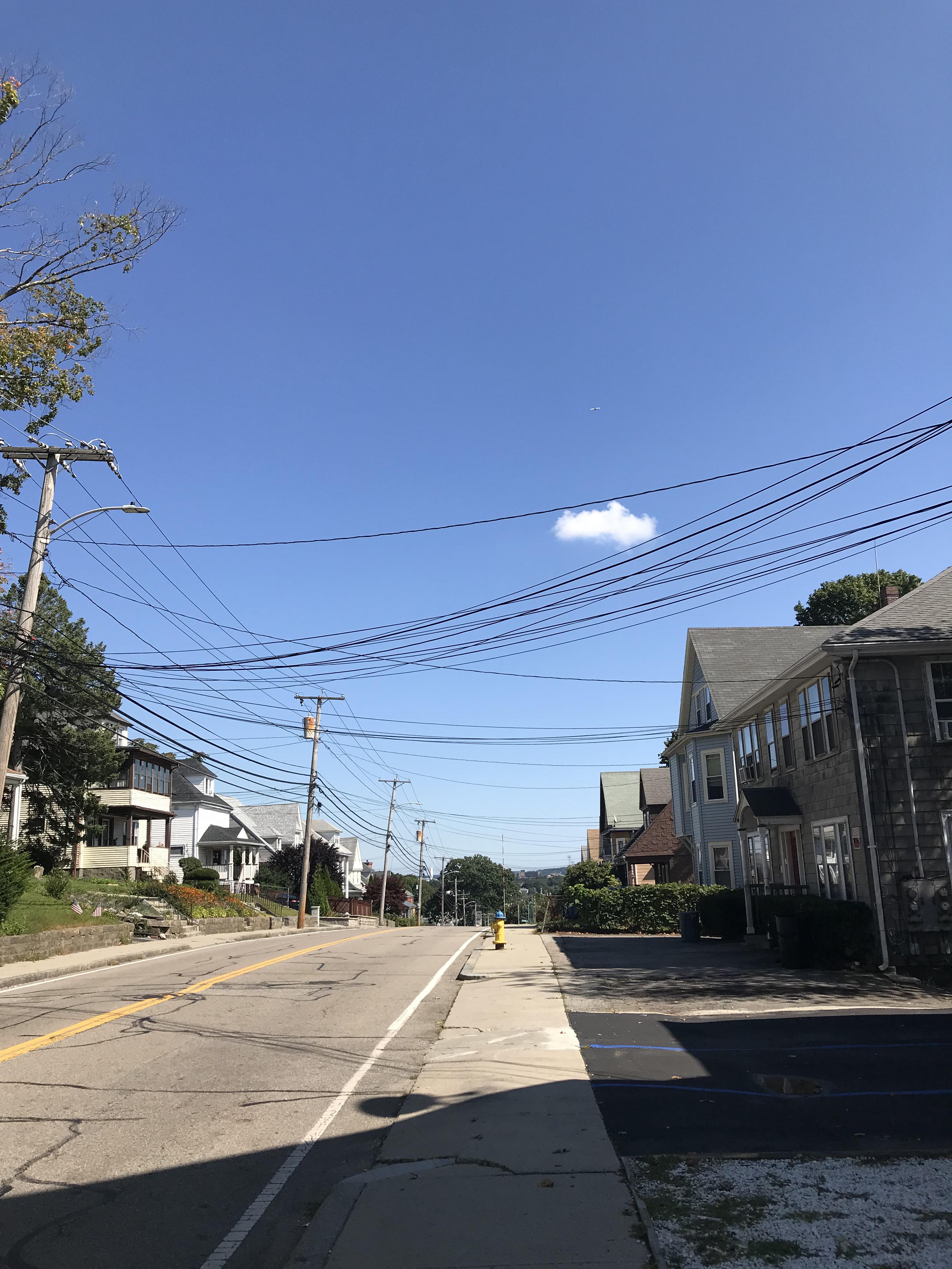 A happy cloud all alone ! | Scrolller