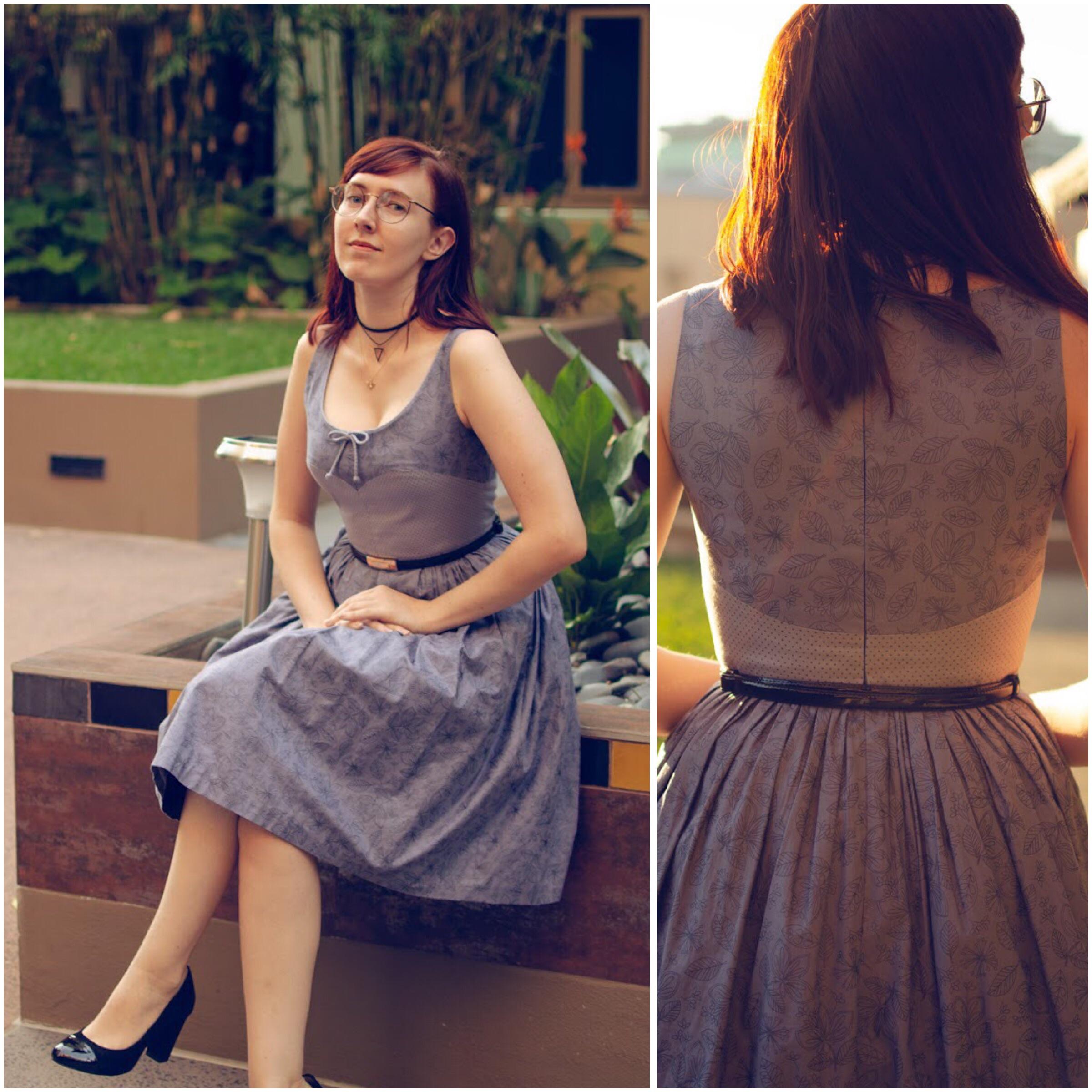 A little obsessed with the fit of the last dress I made [Self-drafted] | Scrolller