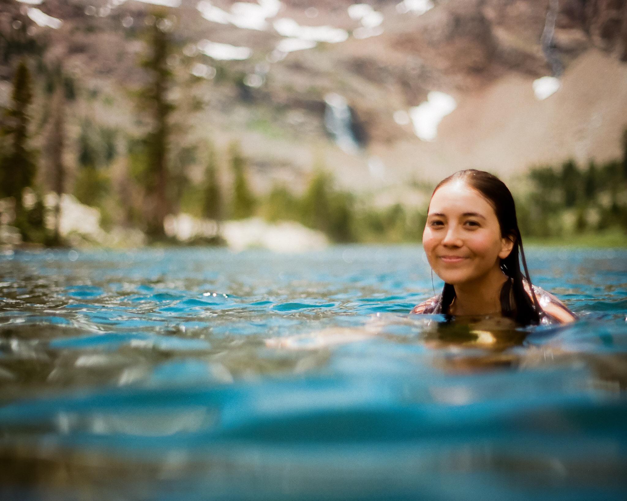A little summer swim in Desolation Wilderness | Scrolller