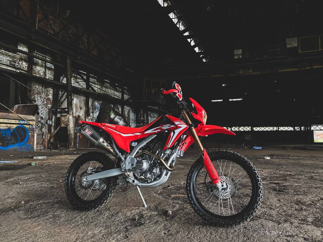 A little urban exploration before I hit the trails today. Will link youtube vid in comments ...