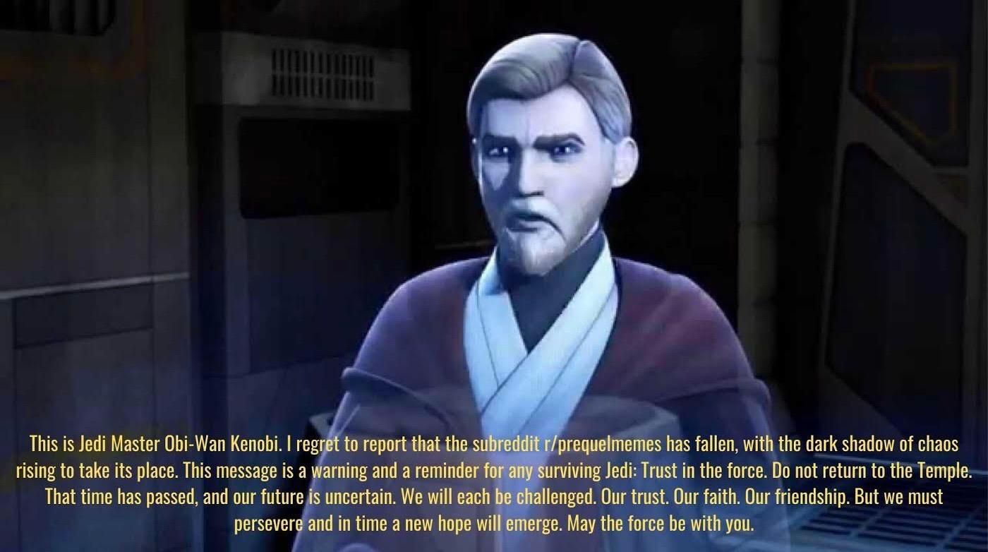A message from Obi-Wan | Scrolller