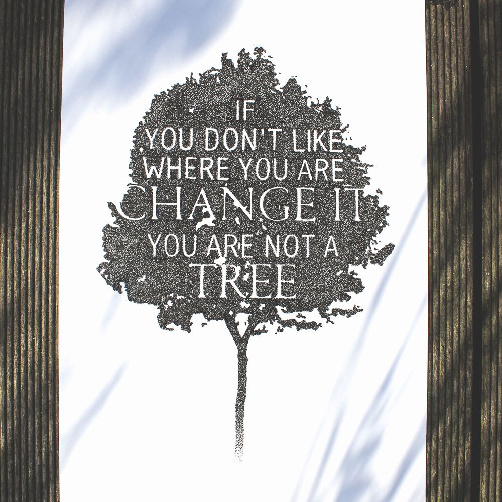 A million dots later my tree Lettering is finally finished! | Scrolller