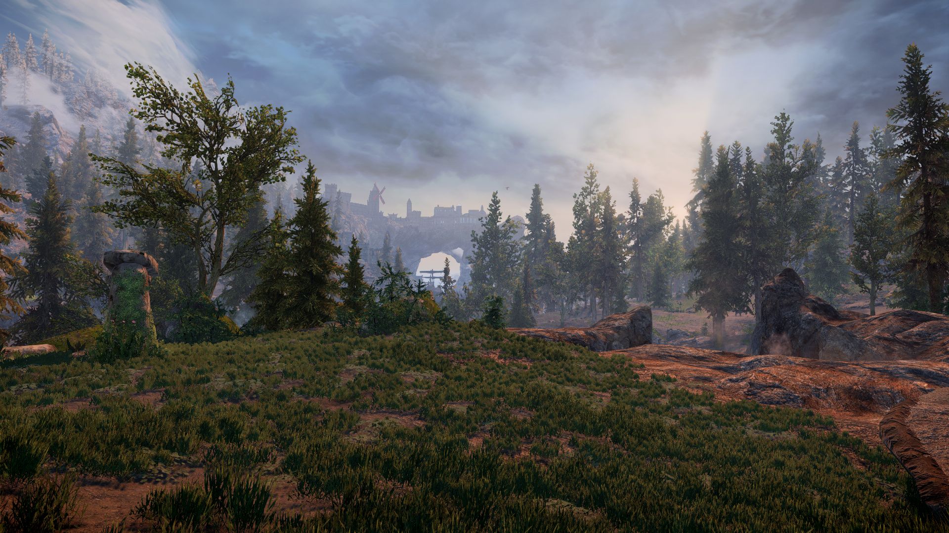 A misty view over Solitude | Scrolller