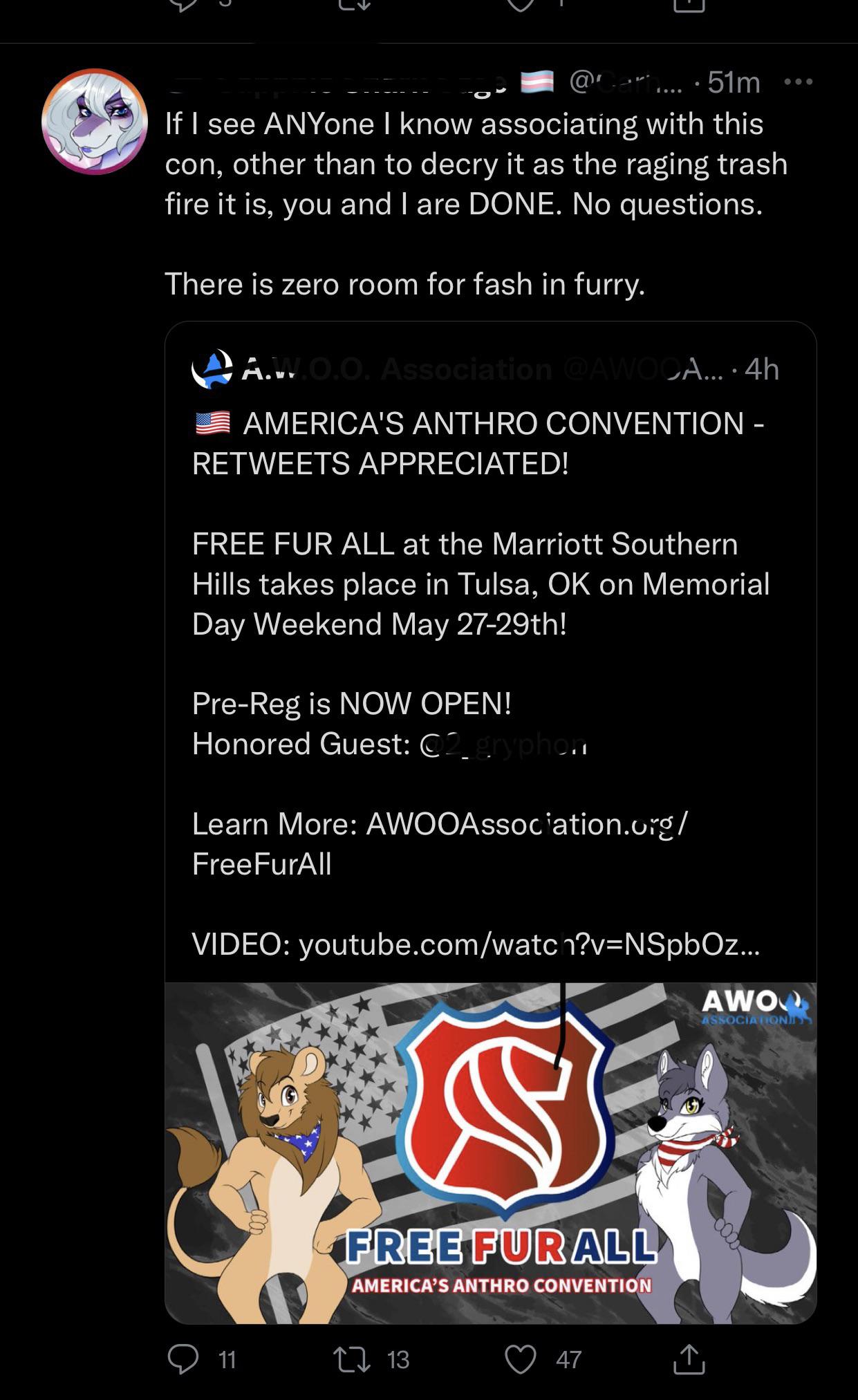 A More Conservative furry con is announced and the furry fandom is freaking out! | Scrolller