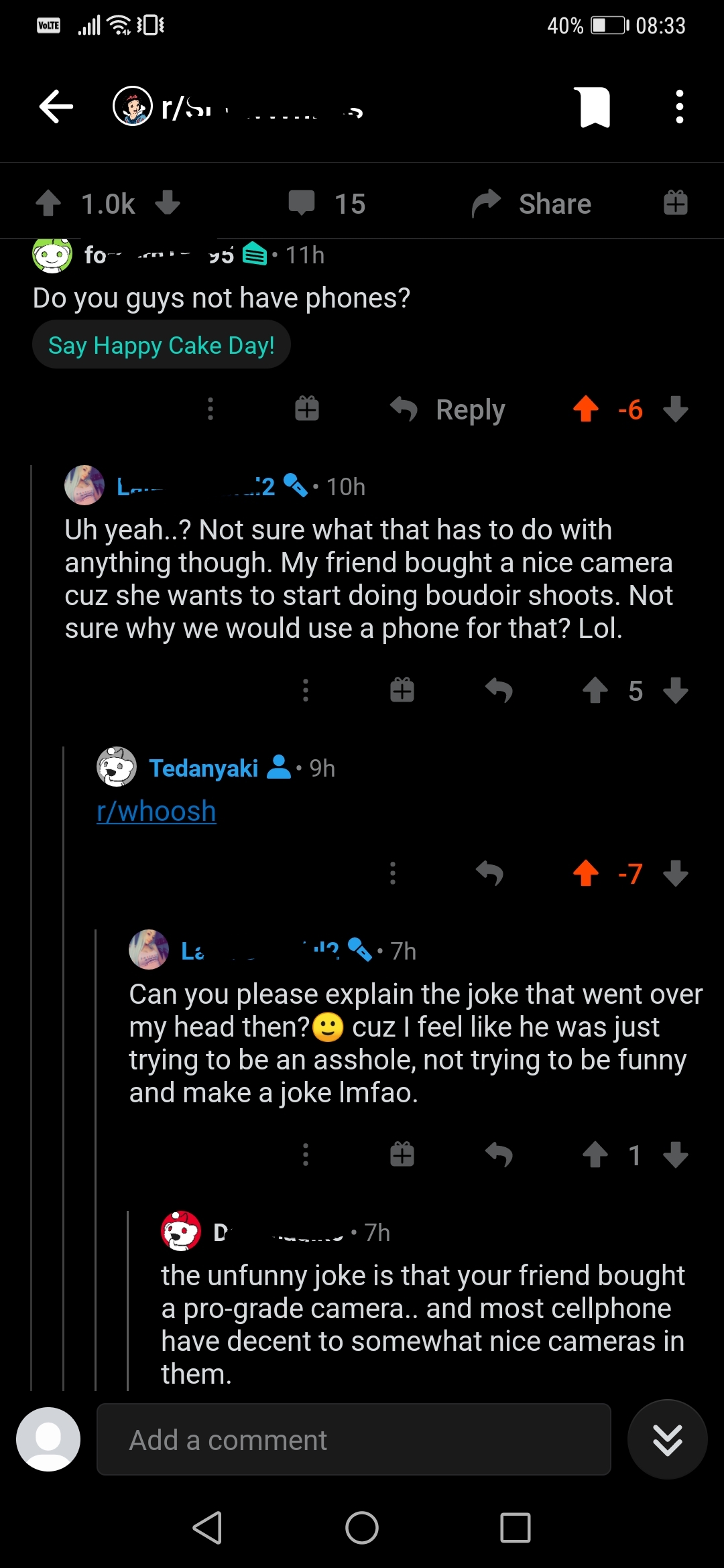 A NSFW sub bamboozled by the ol' Blizzard joke | Scrolller