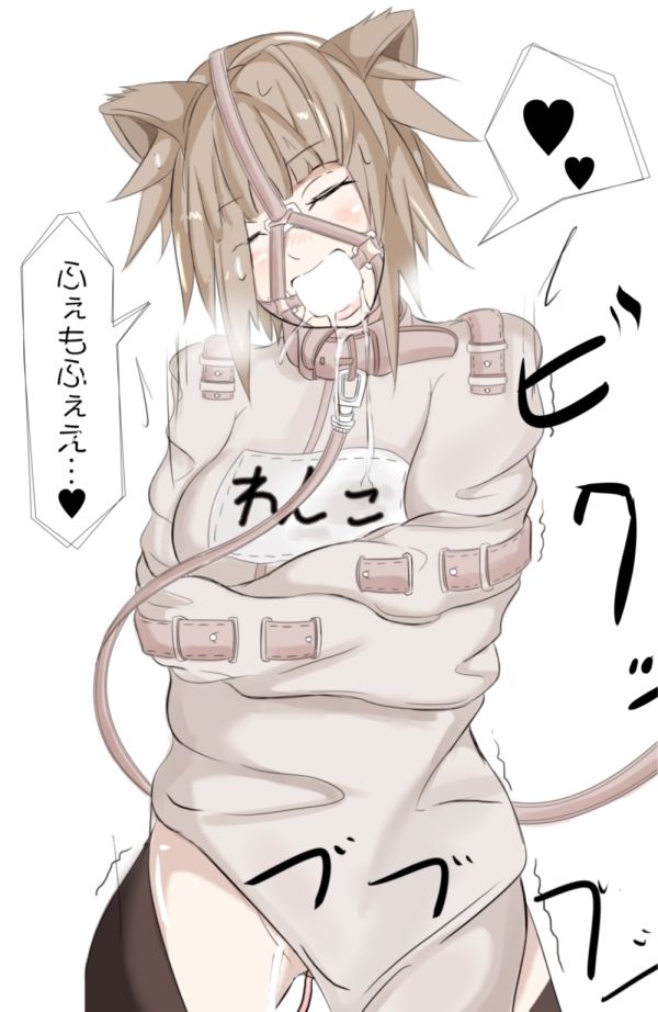 A other cute Catgirl in a straitjacket. | Scrolller