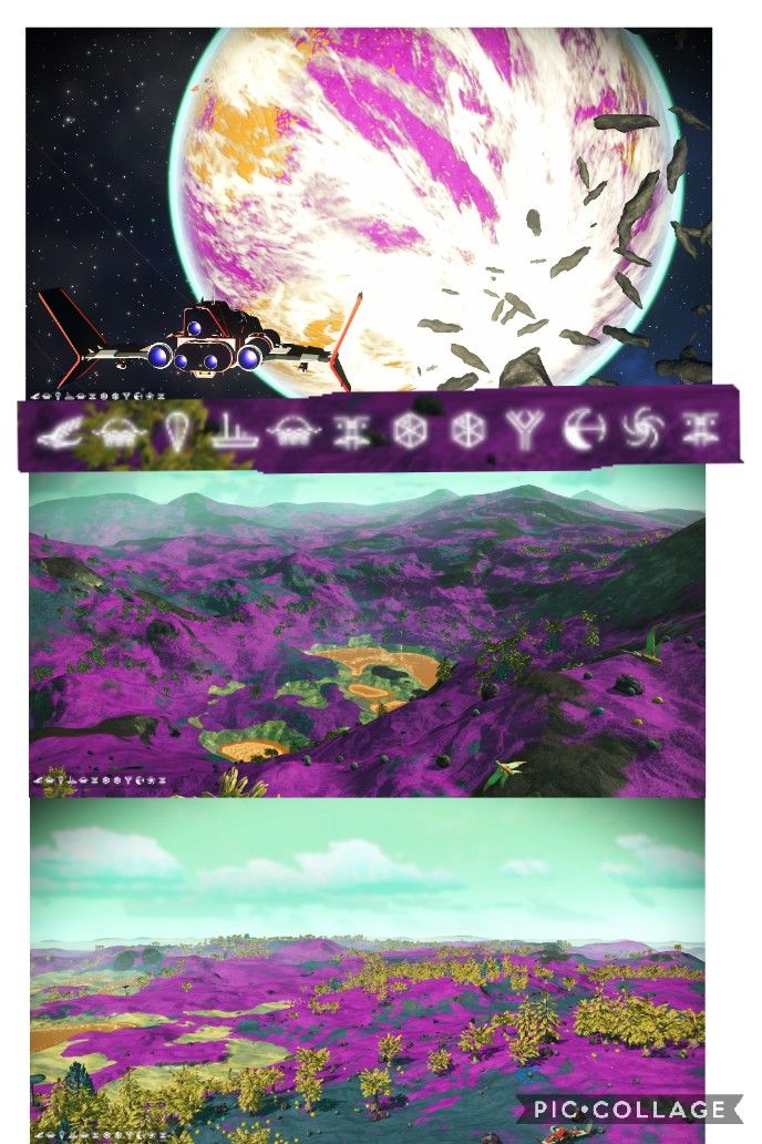 A Paradise Planet with lush pink grass and yellow oceans, lots of flora and fauna. Come visit if ...