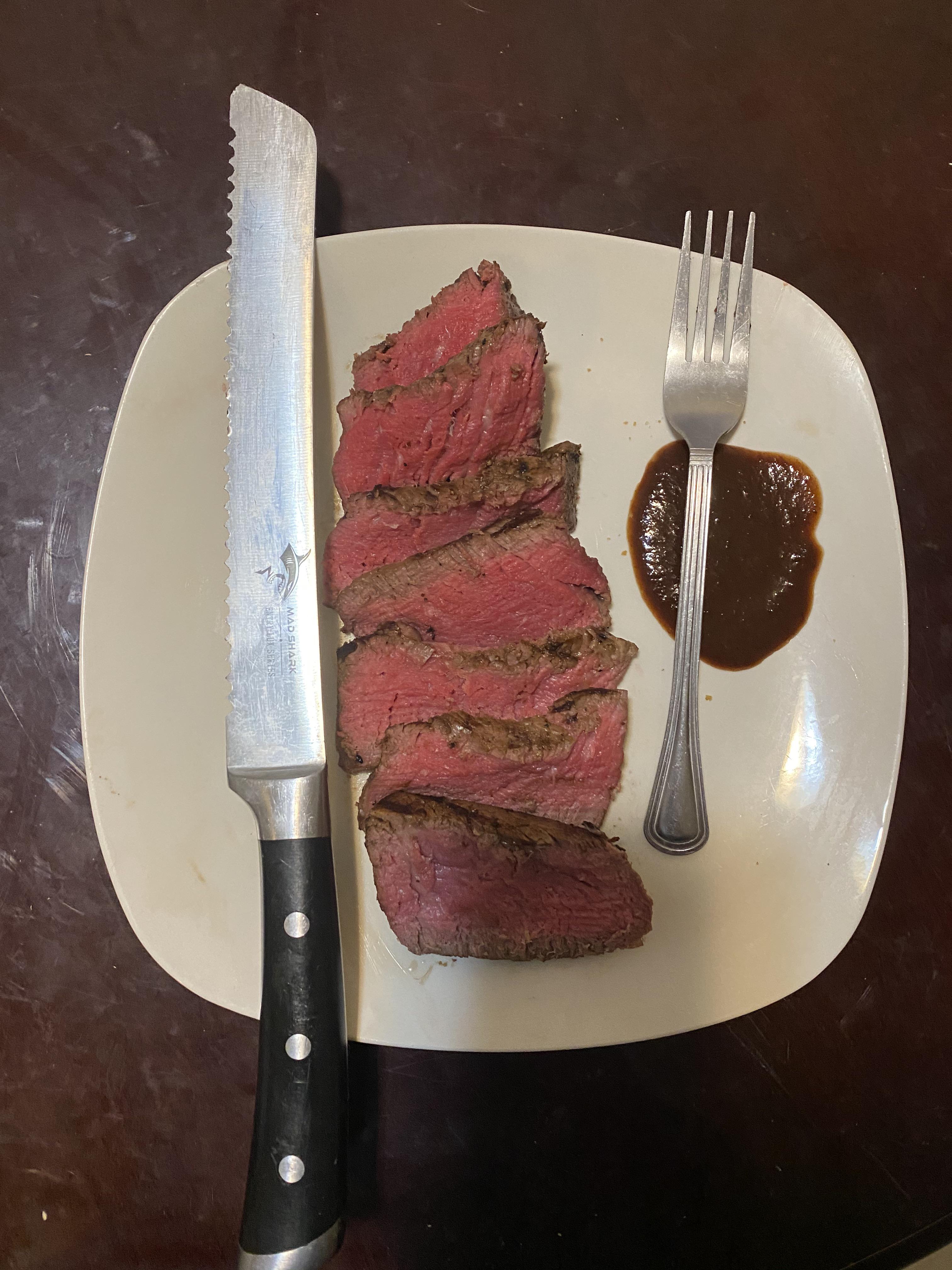 A prime filet reverse seared | Scrolller