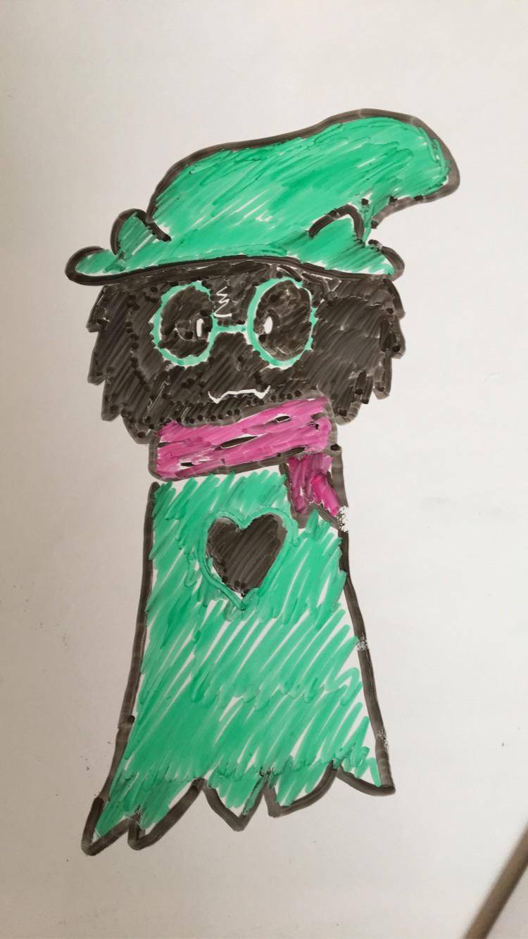 A quick little doodle of the fluffy boi himself | Scrolller