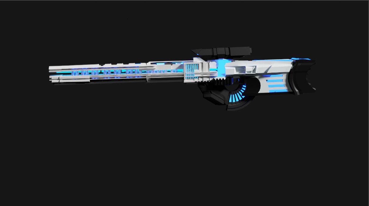 A Railgun I made for Karlson 3D. I hope y'all like it! | Scrolller