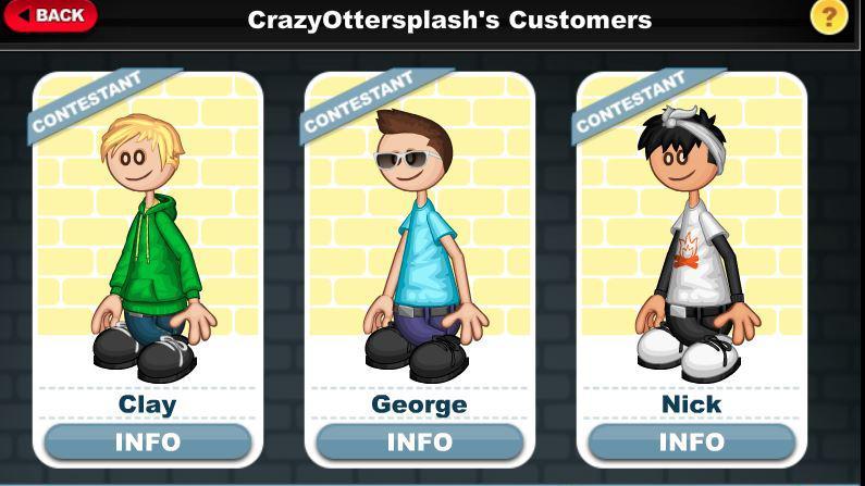 An Unexpected Crossover: Dream Team in the Papa Louie game style (Yes, I actually submitted them ...