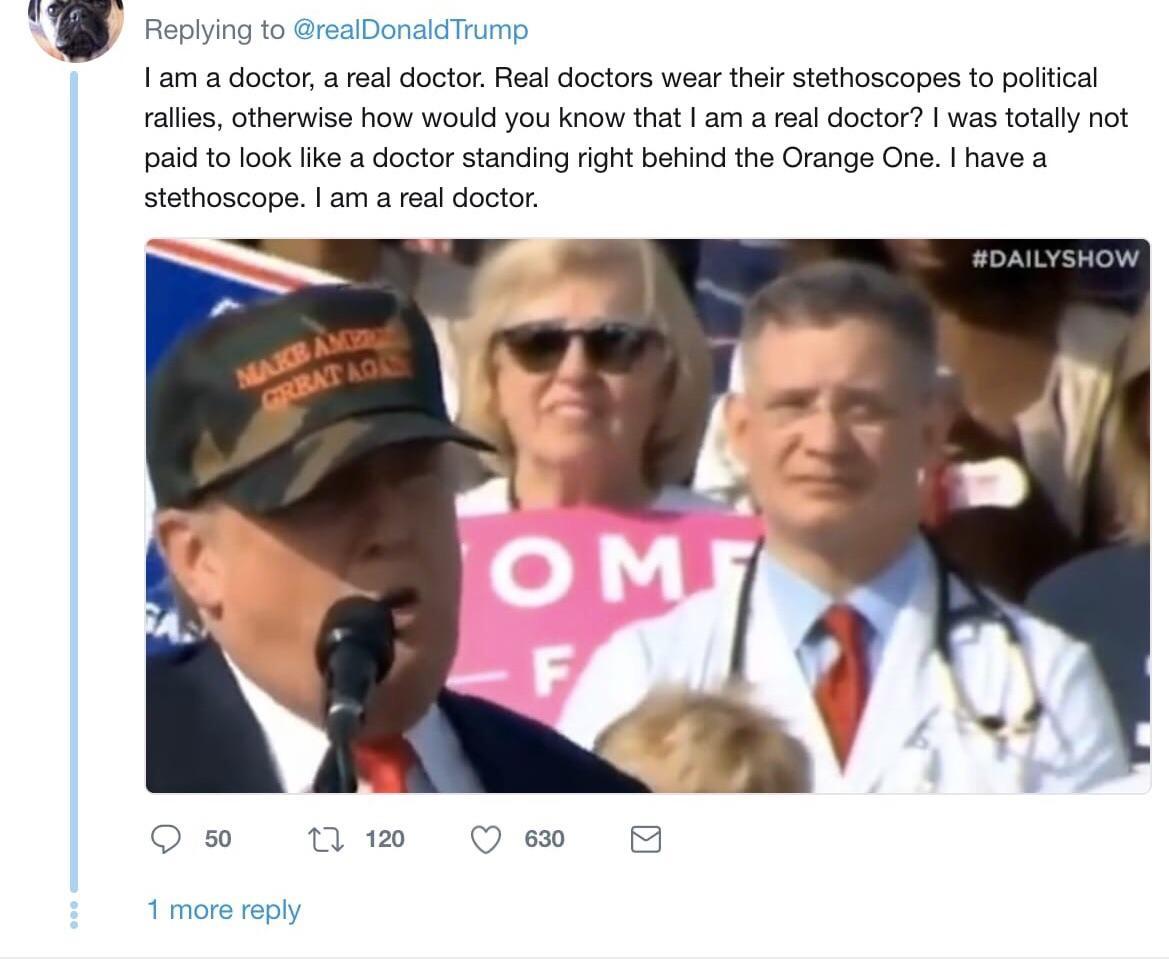 A “real” doctor | Scrolller