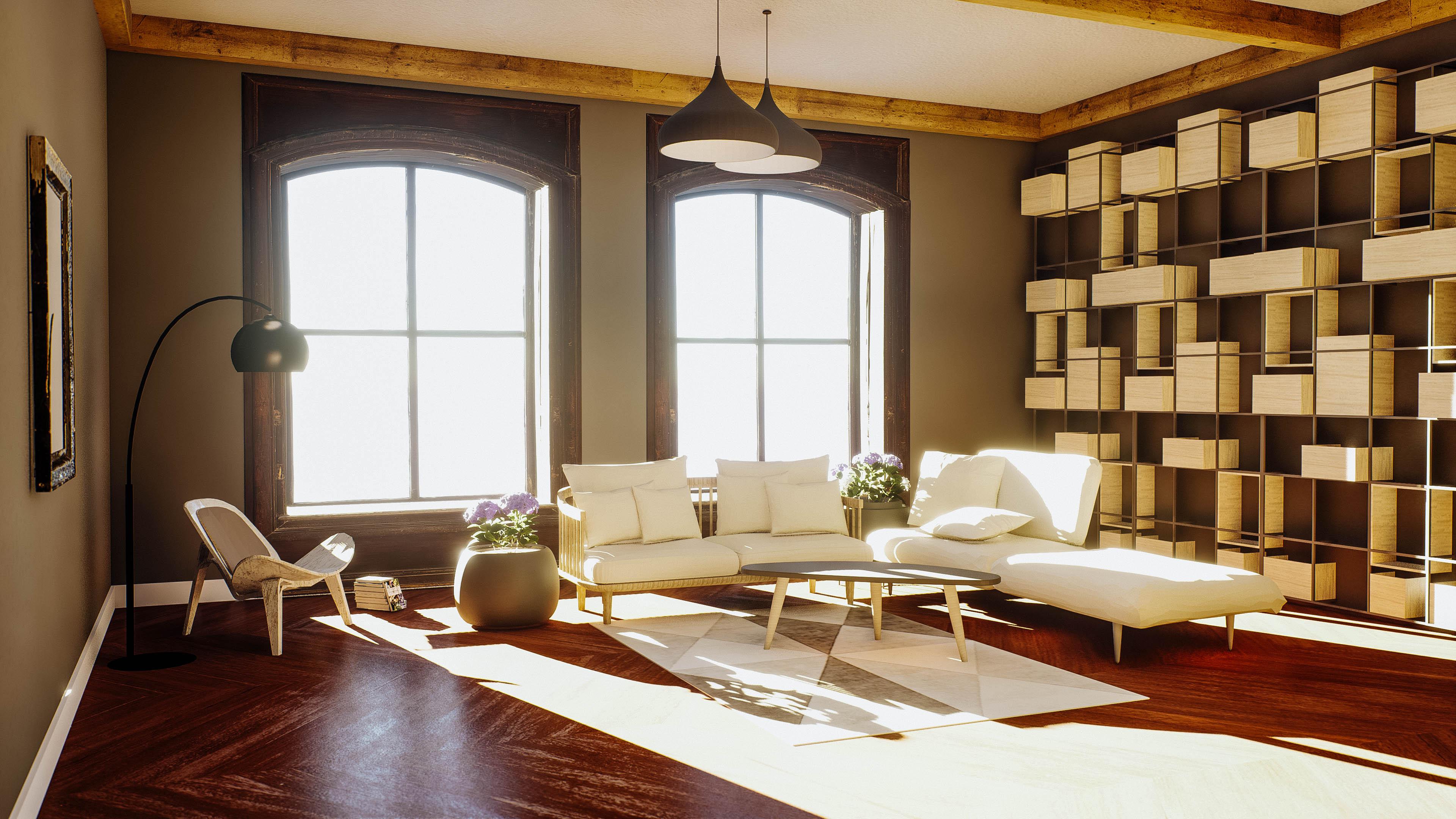 A render I've made of a living room | Scrolller