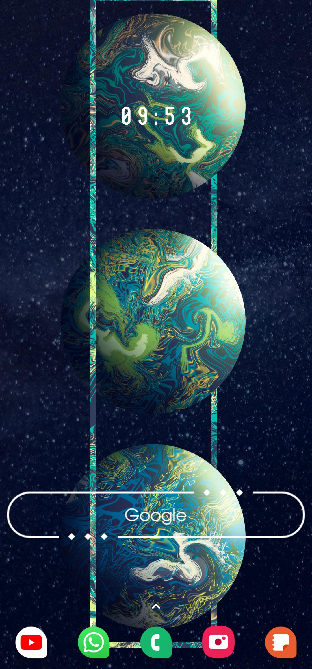 A simple 2 widget home screen setup | Scrolller