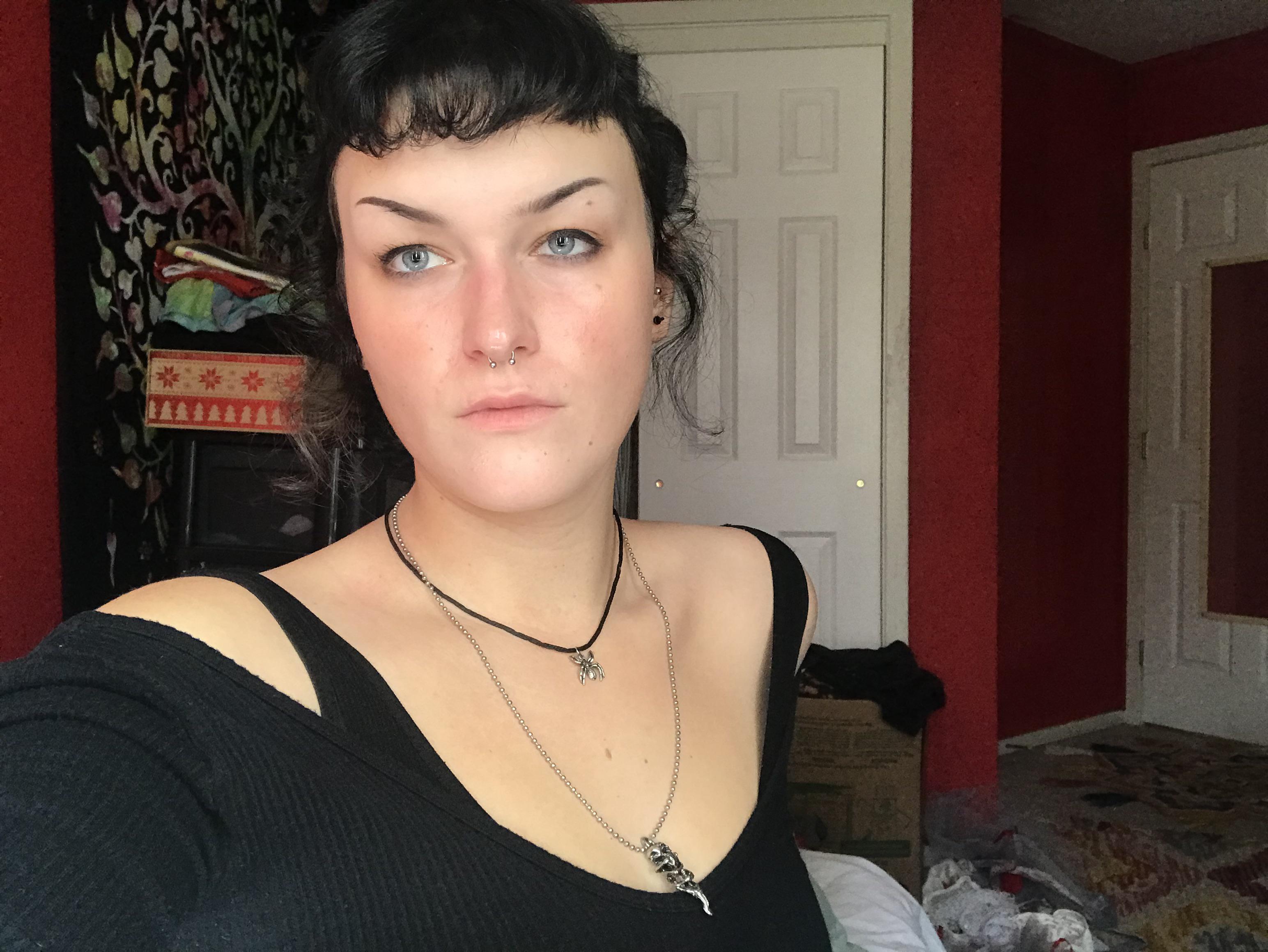 A simple look today, should probably be wearing foundation but it’s almost Christmas time so 🤷‍♀ ...