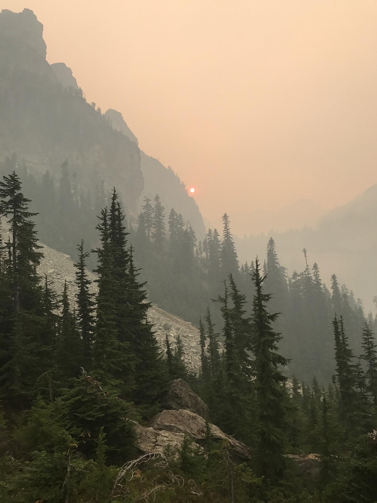 A Smokey Day on the PCT | Scrolller