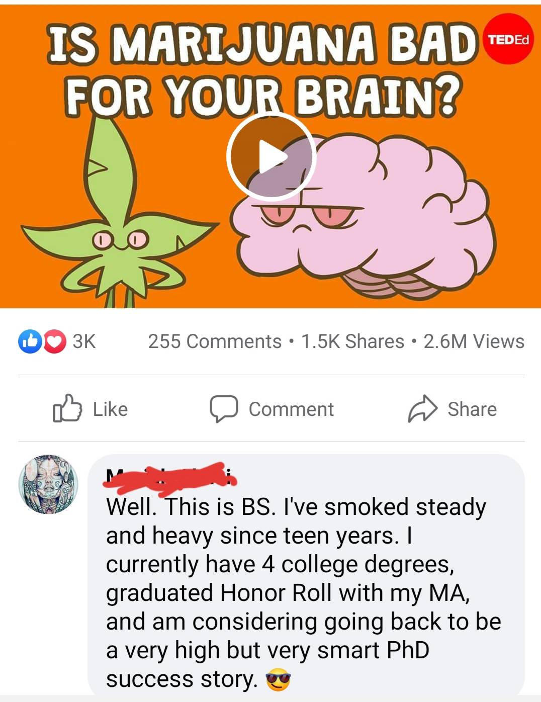 A stoner genius | Scrolller