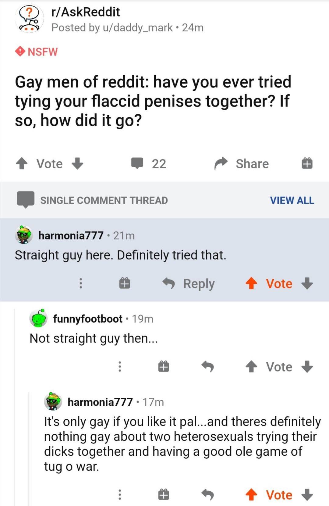 A straight man telling facts | Scrolller