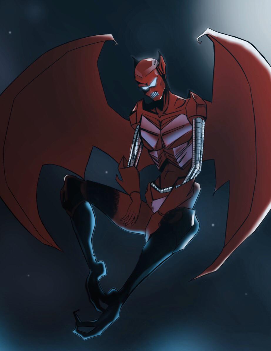 A superhero style commission I finished recently | Scrolller