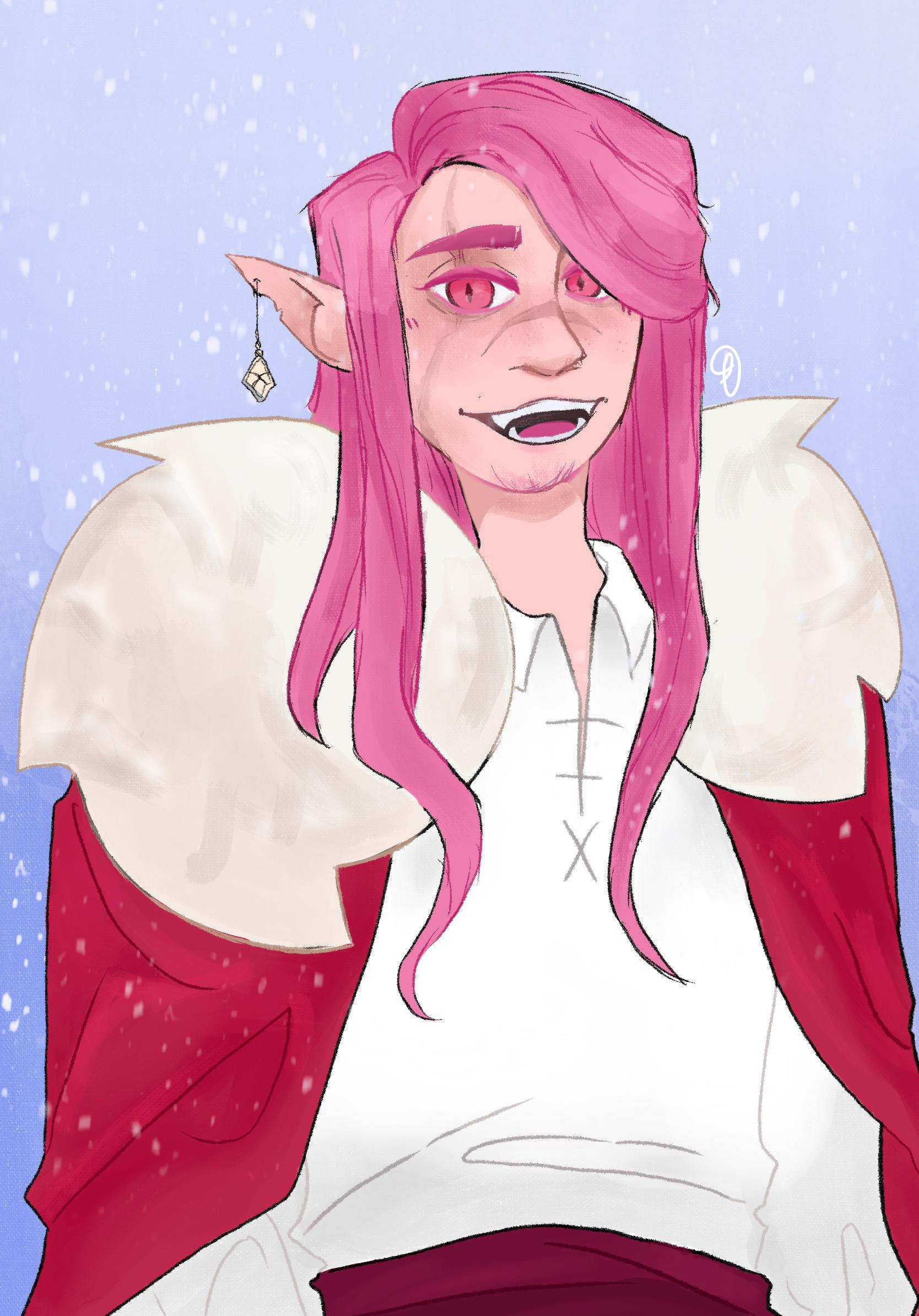 A technoblade drawing because we miss him | Scrolller