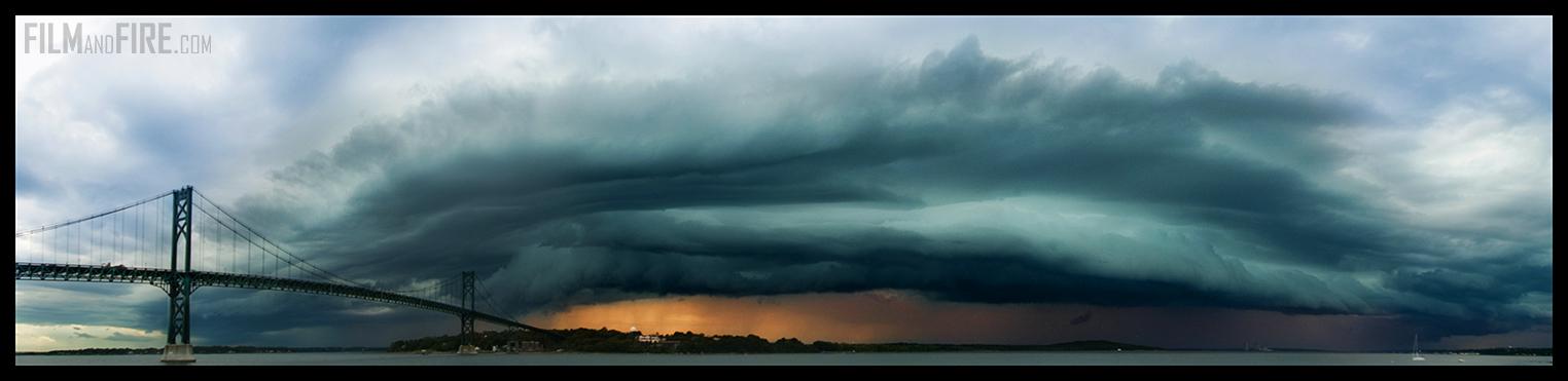 A Thunderstorm Over Bristol, RI Circa 2010 | Scrolller