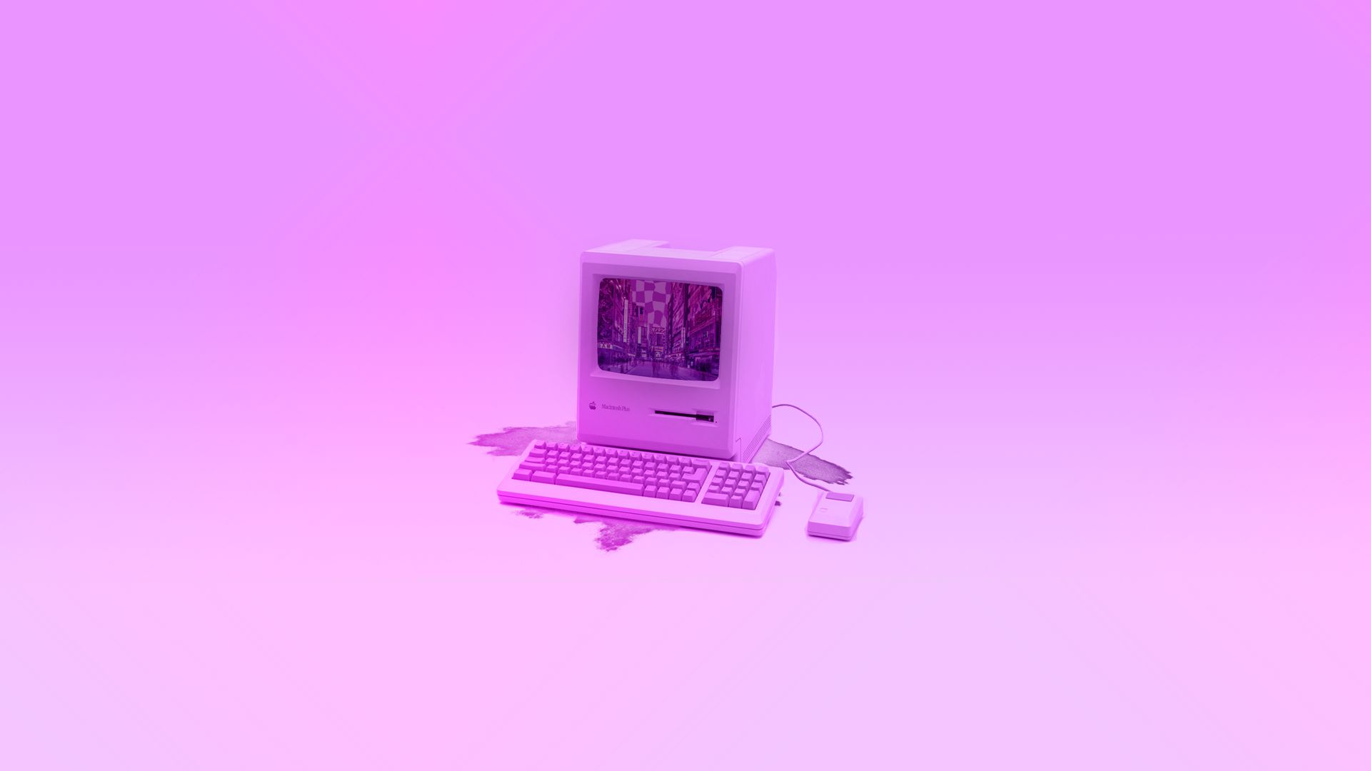 A vaporwave wallpaper I made | Scrolller