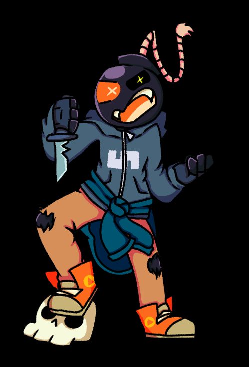 A Whitty and Tabi fusion (art by me) | Scrolller