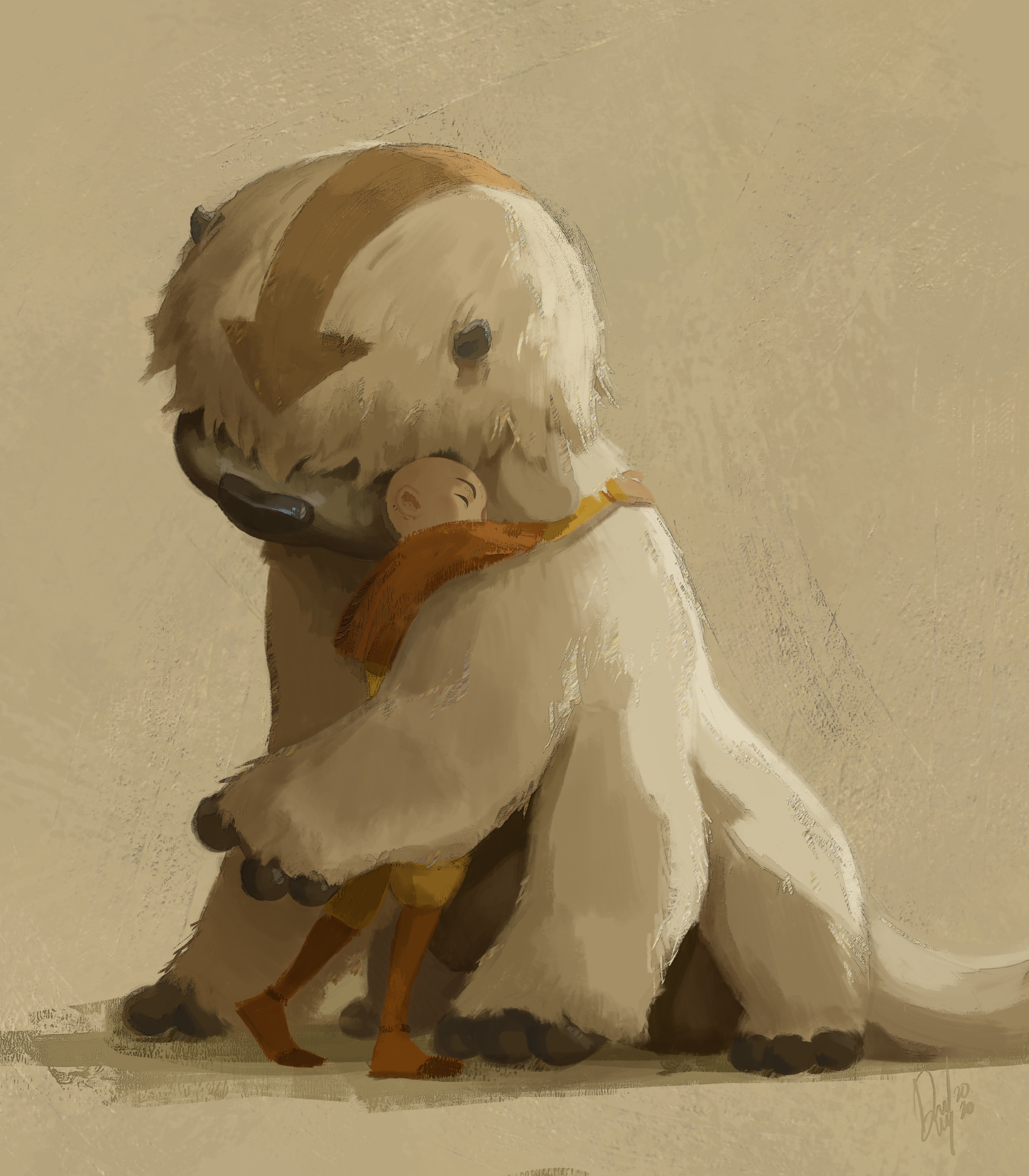 Aang + Appa 2 by TamberElla | Scrolller