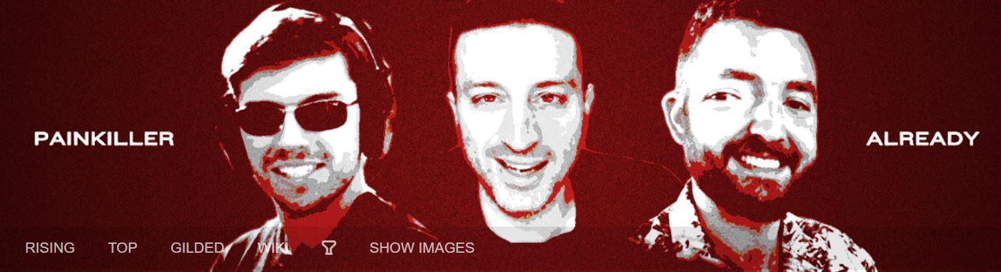 Aaron looking... absolutely normal in the Header | Scrolller