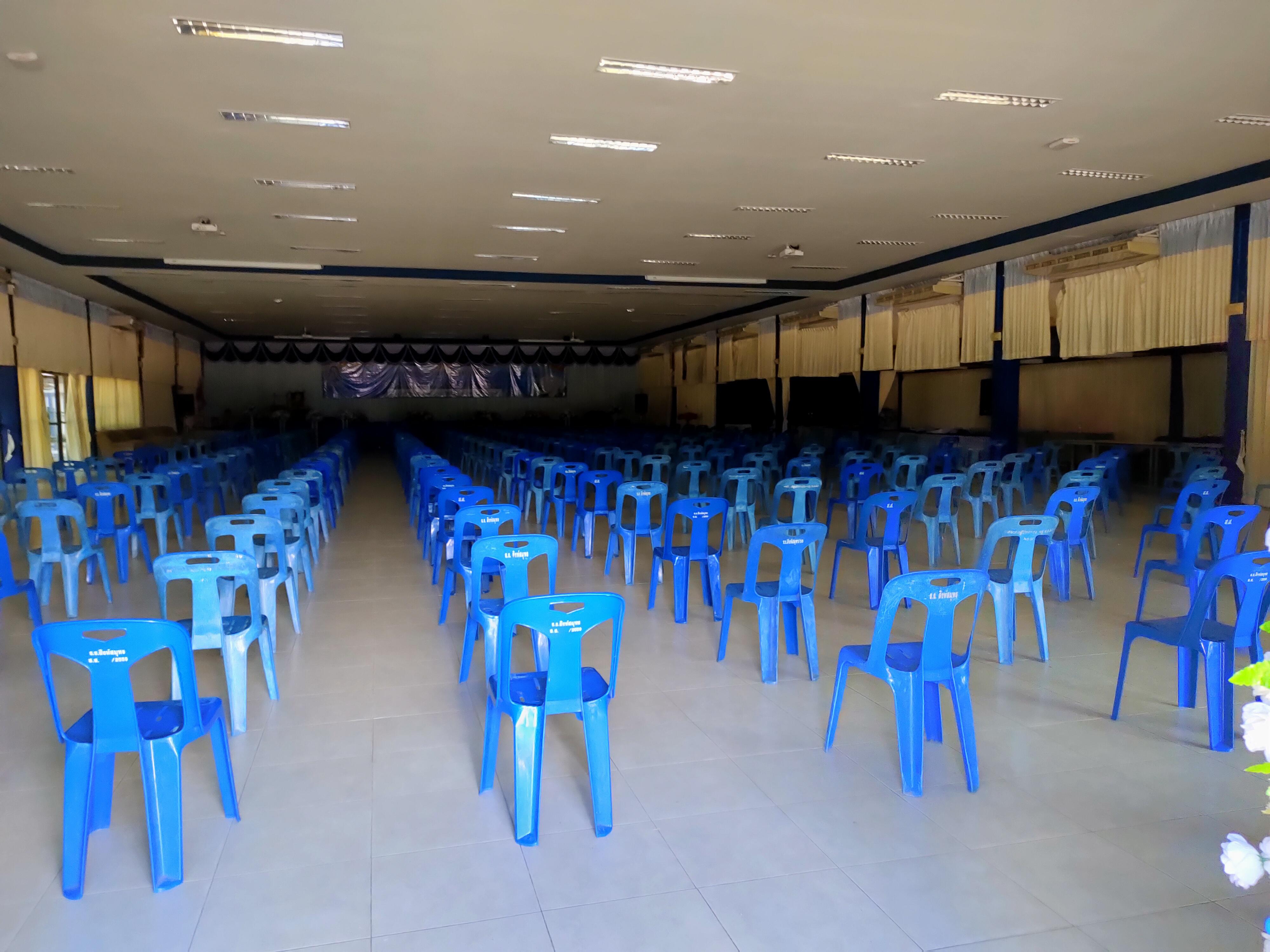 Abandoned Thai military meeting room. | Scrolller